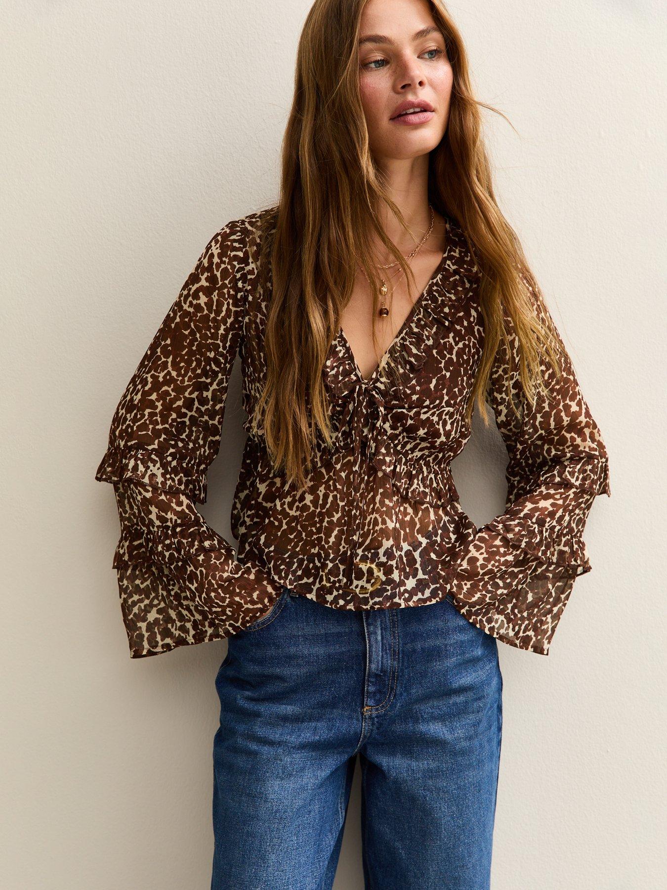 Women's Brown New Look Tops | Very