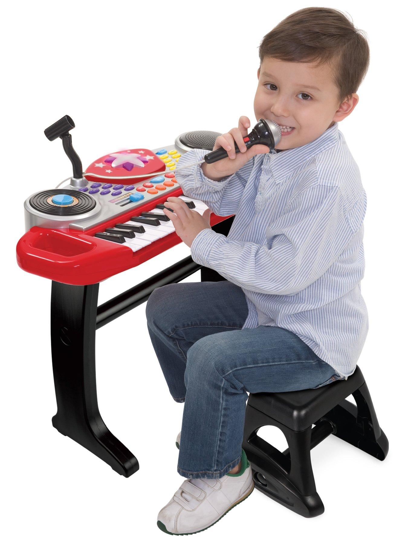 WinFun Disco Beat Bop Keyboard Rock Star Set - Red | Very