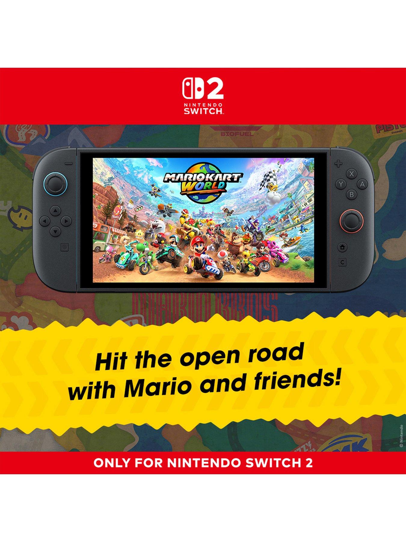 Nintendo Switch 2 Mario Kart World + Pro Controller + Camera | Very