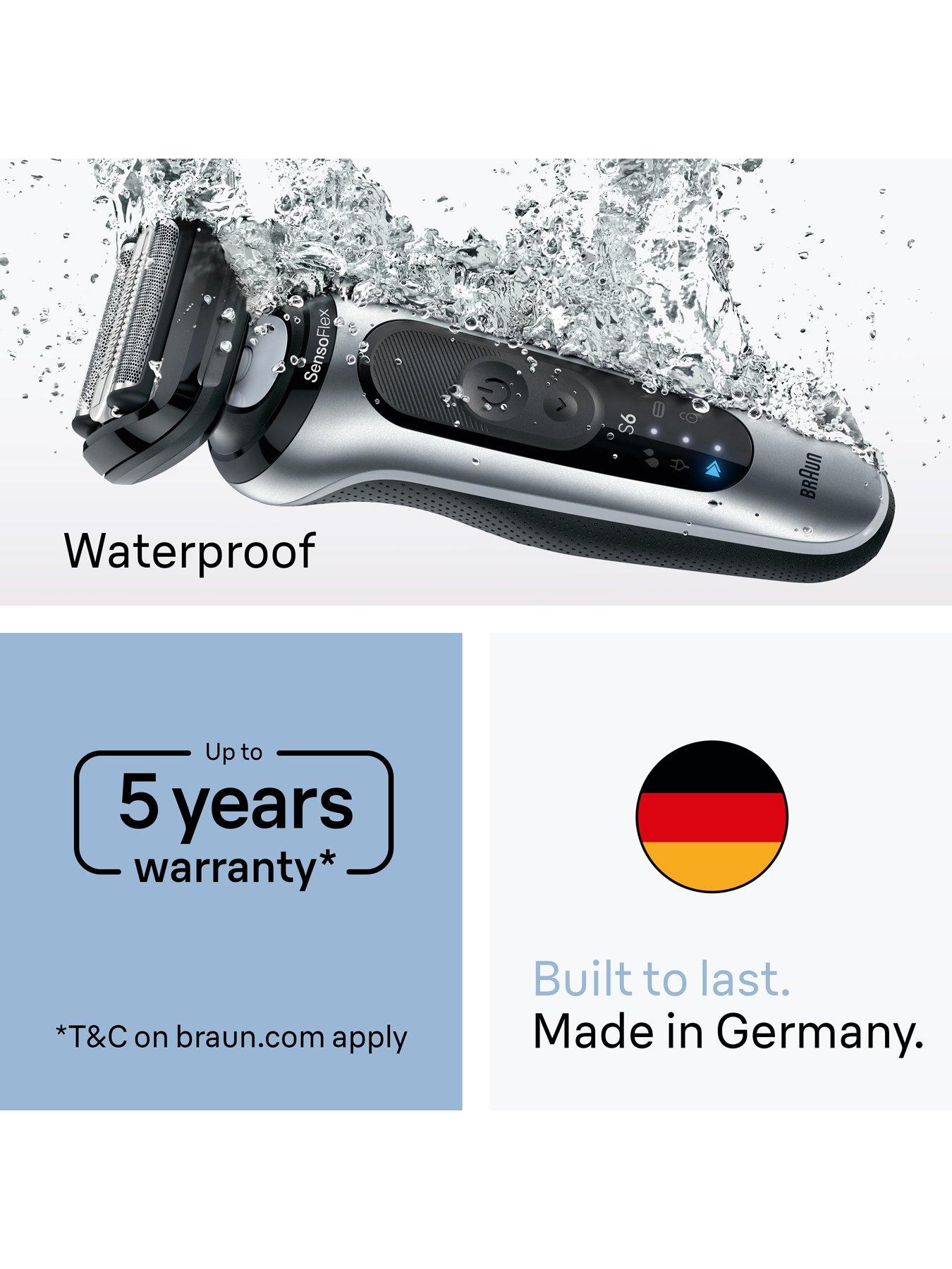 Braun Series 6 Electric Shaver, SmartCare Center, +2 Attachments, 62 ...