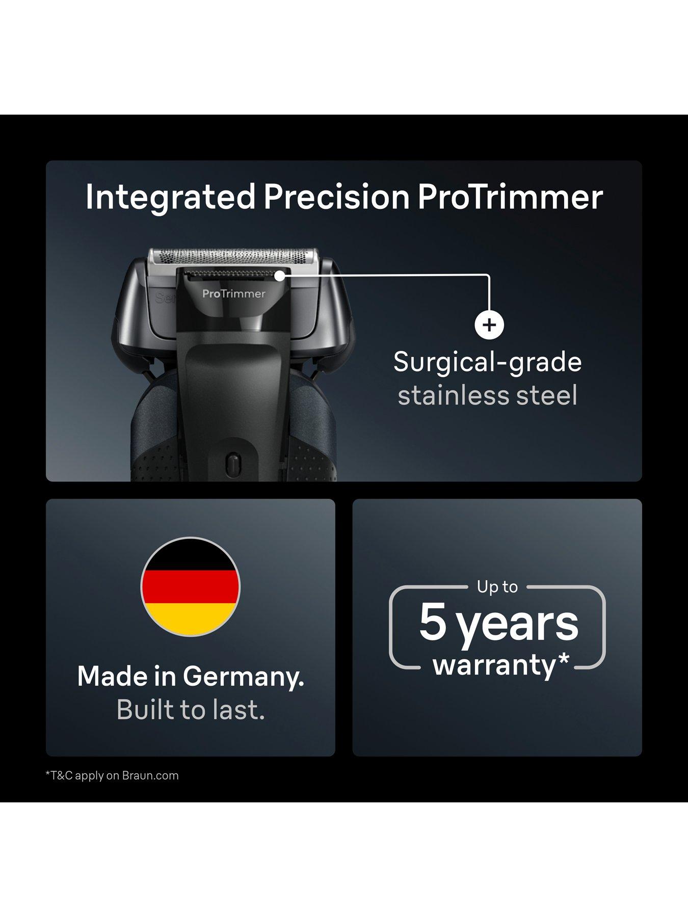 Braun Series 8 Electric Shaver, SensoAdapt, SmartCare Center, 8663CC ...