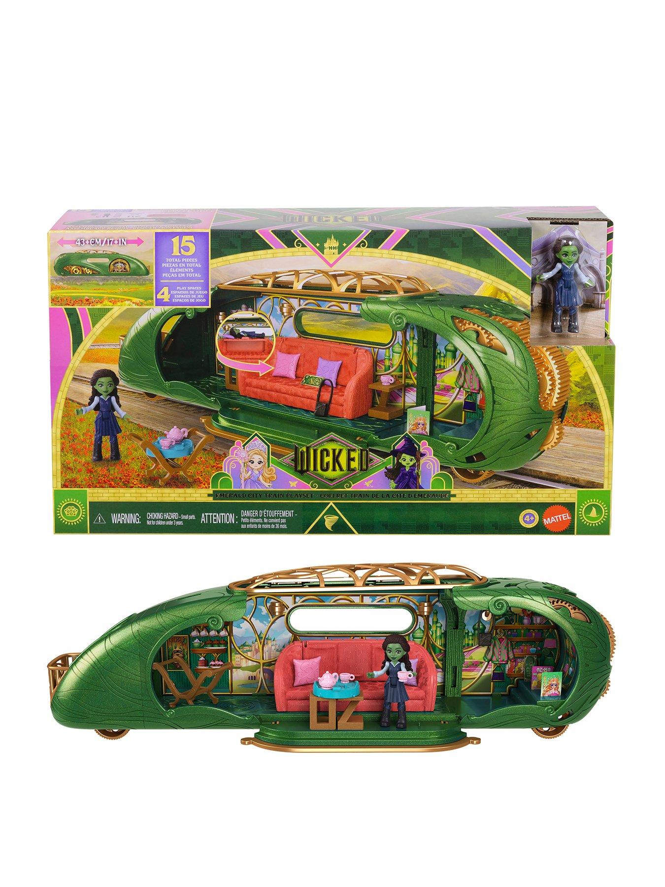 Wicked Emerald City Train Playset and Elphaba Doll | Very