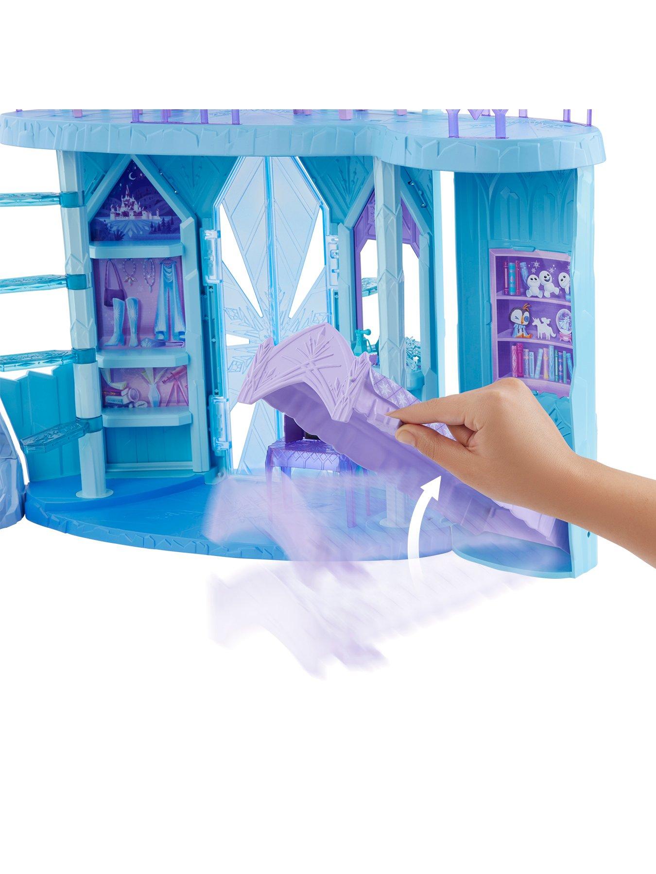 Disney Frozen Elsa Ice Castle Playset - 2.5ft Tall - with 21 ...