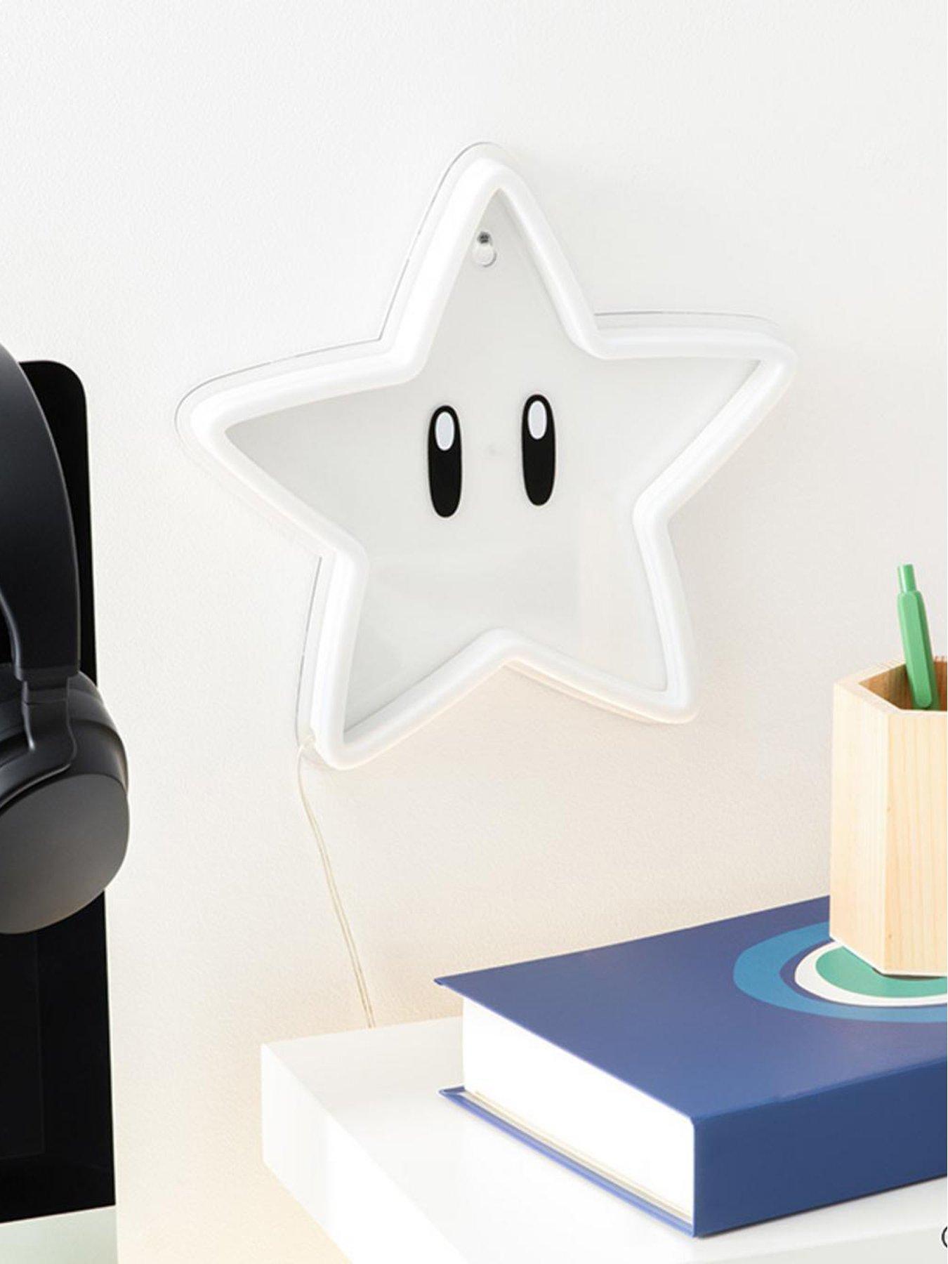 Super Mario Super Star Wall Mountable Led Neon Light | Very