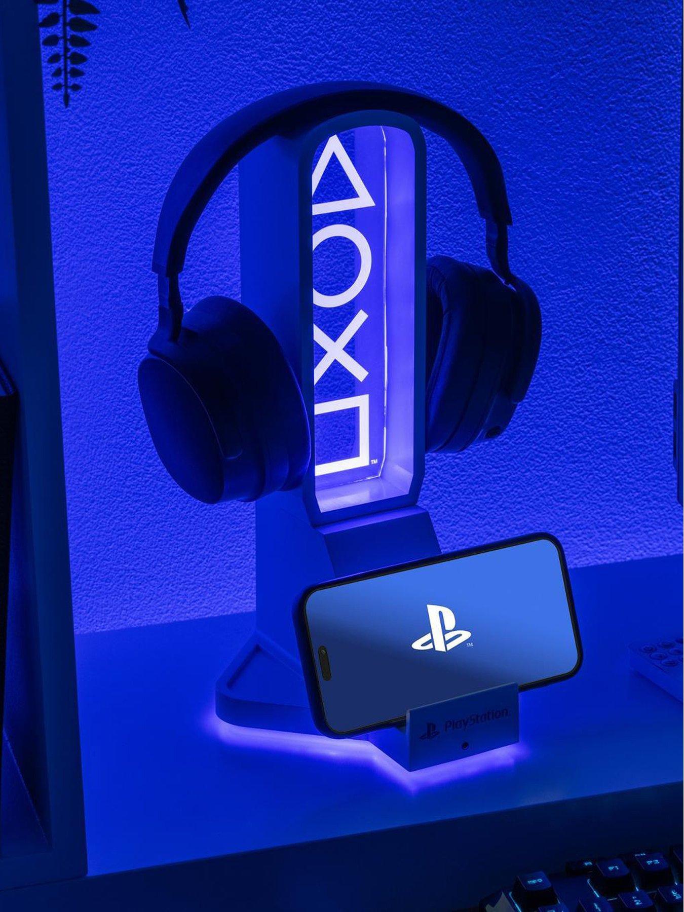 Playstation Desk Headphone Stand With Light | Very