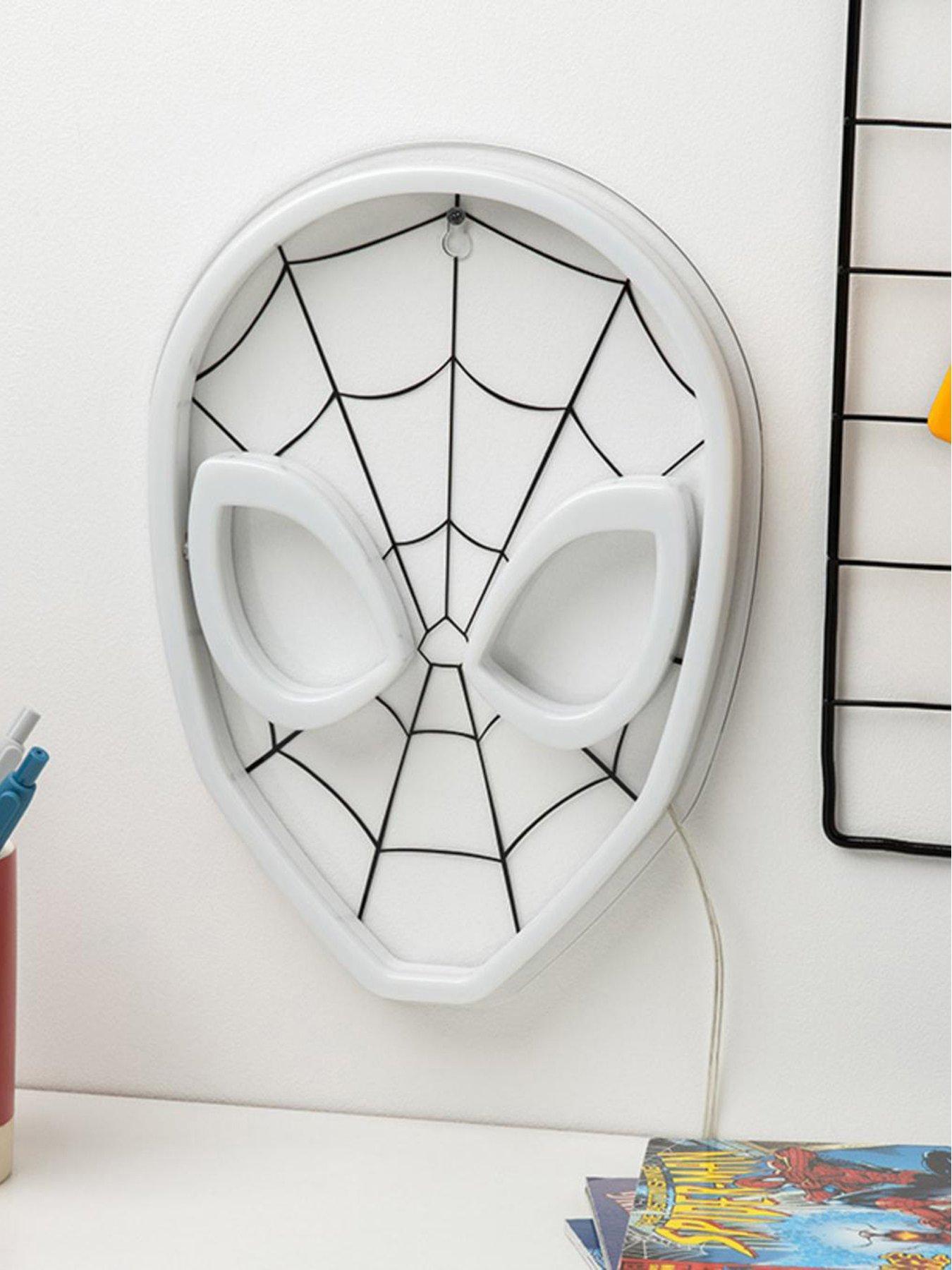 Marvel Spiderman Spiderman Wall Mountable Led Neon Light | Very
