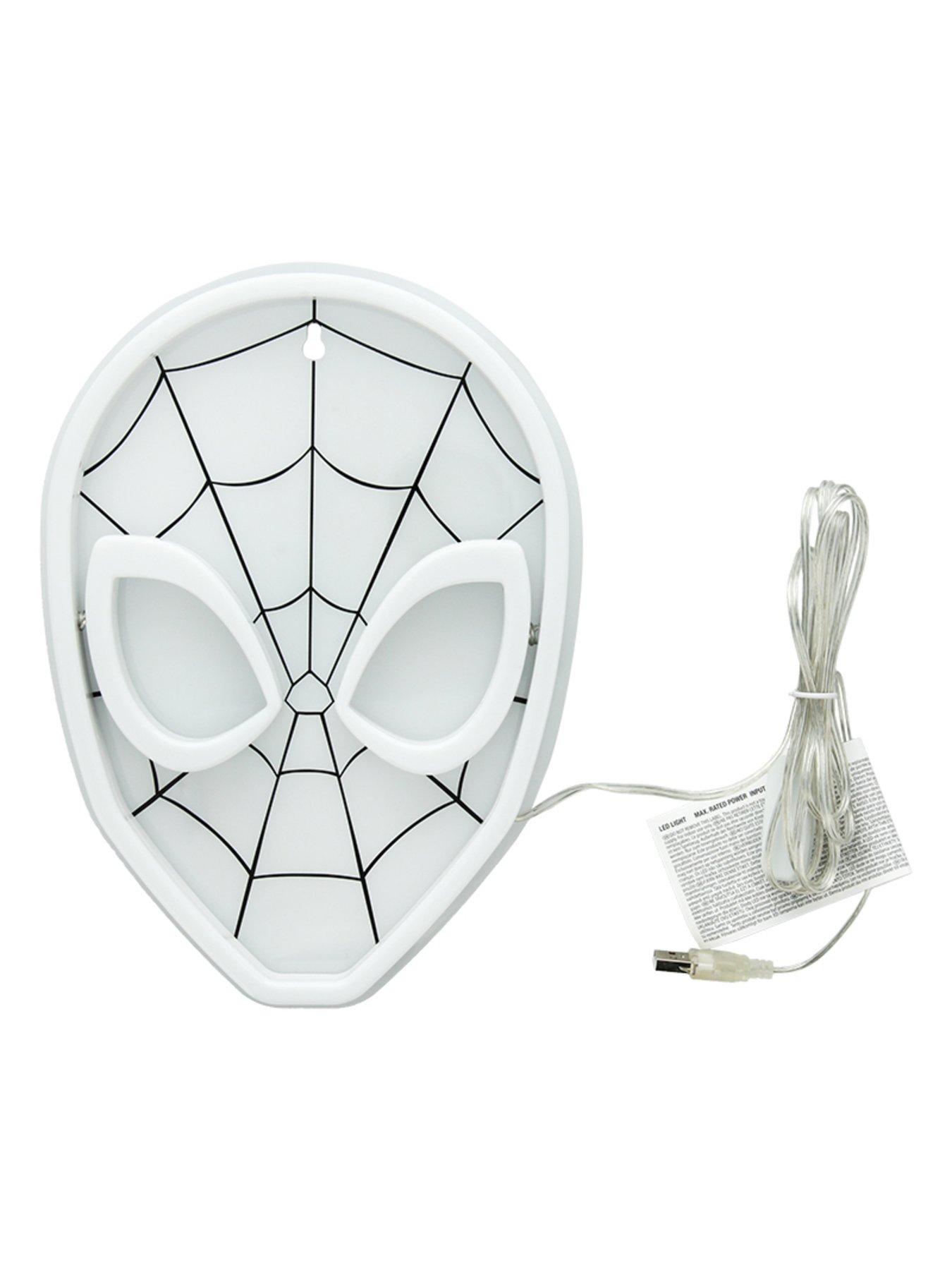 Marvel Spiderman Spiderman Wall Mountable Led Neon Light | Very