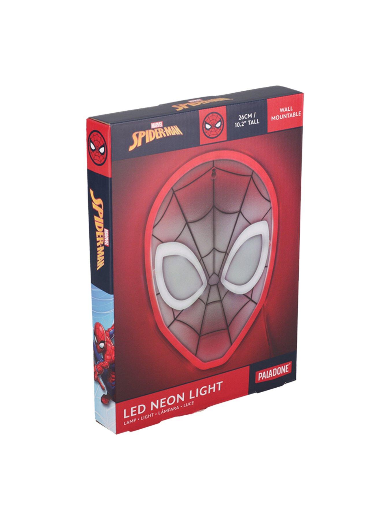Marvel Spiderman Spiderman Wall Mountable Led Neon Light | Very