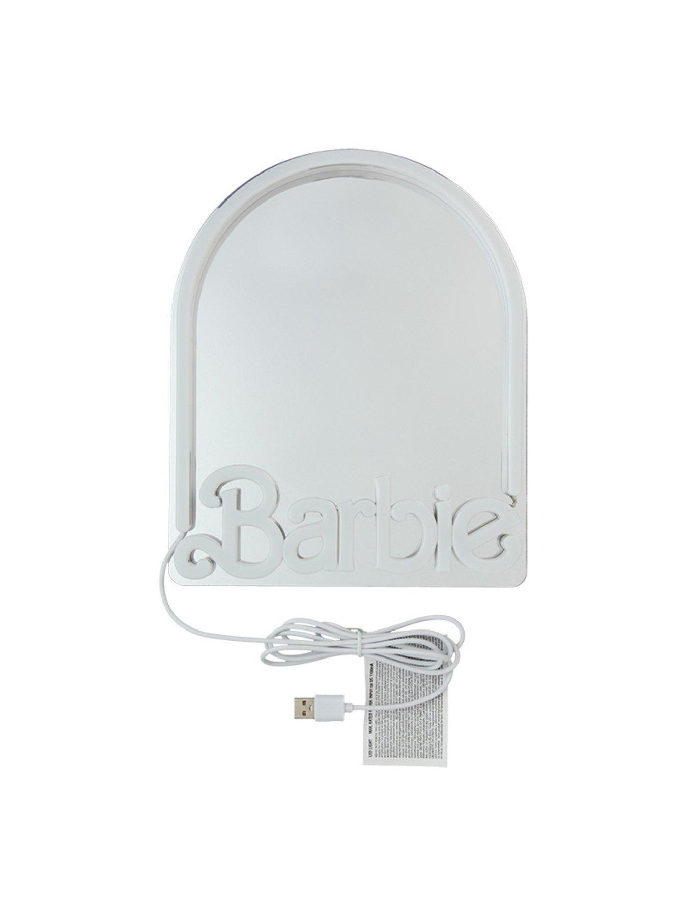 Barbie Wall Mountable Led Neon Mirror | Very