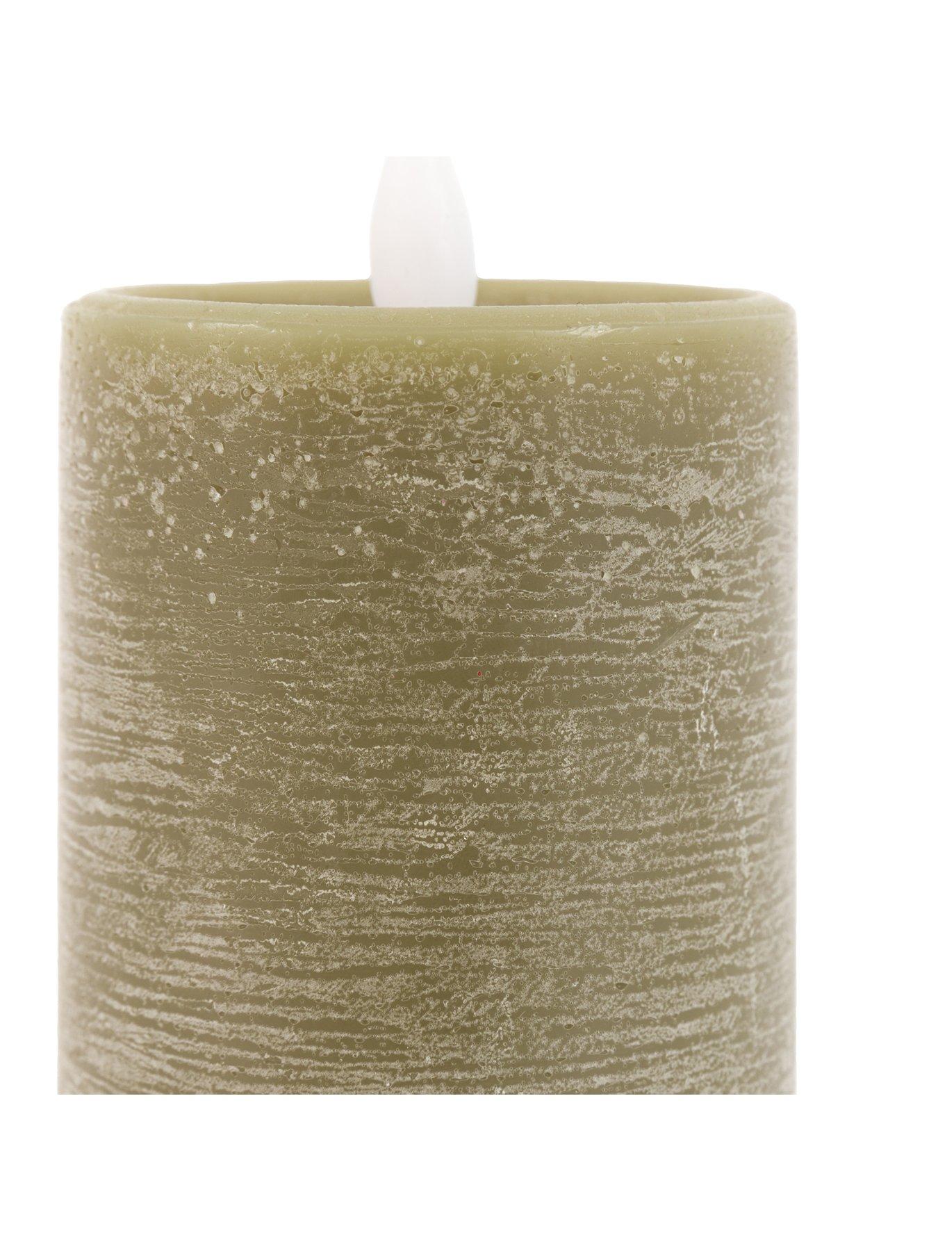 Gallery Direct Remote Control 3 pack Led Candle - Olive | Very