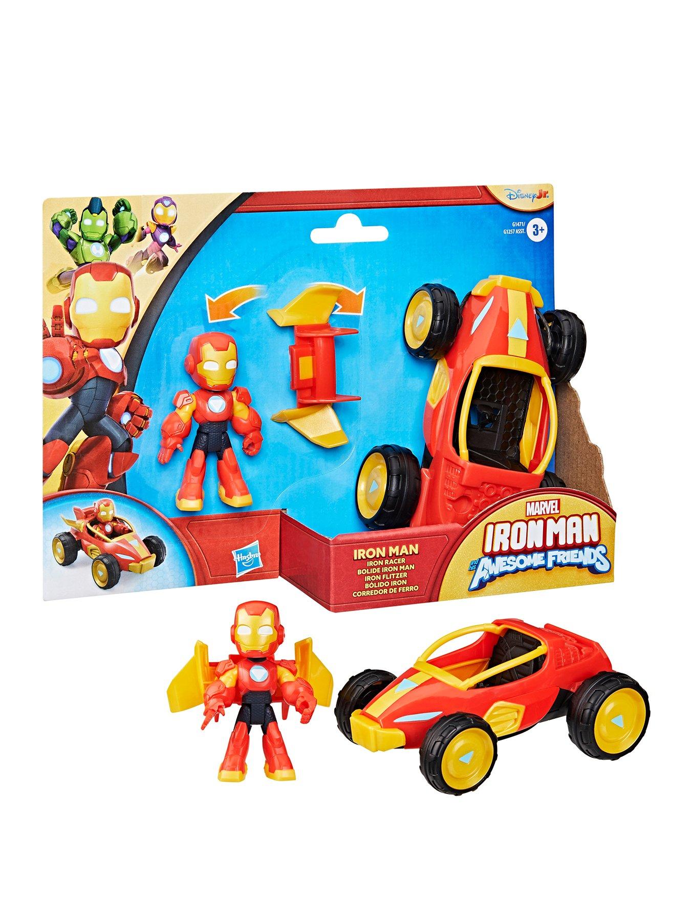 Iron Man and His Awesome Friends Iron Man Iron Racer Vehicle | Very