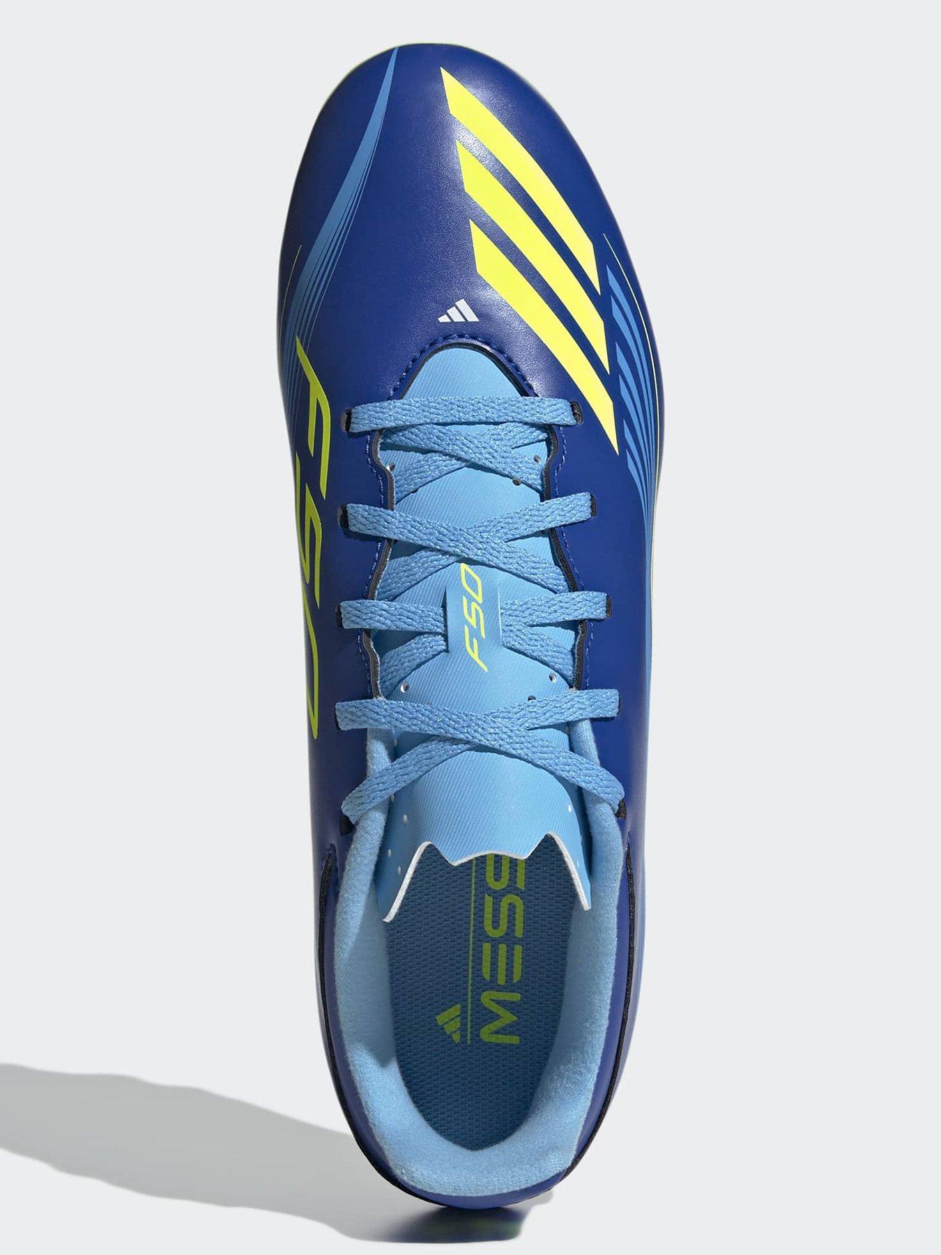 adidas Mens F50 Messi Club Firm Ground Football Boots - Blue | Very
