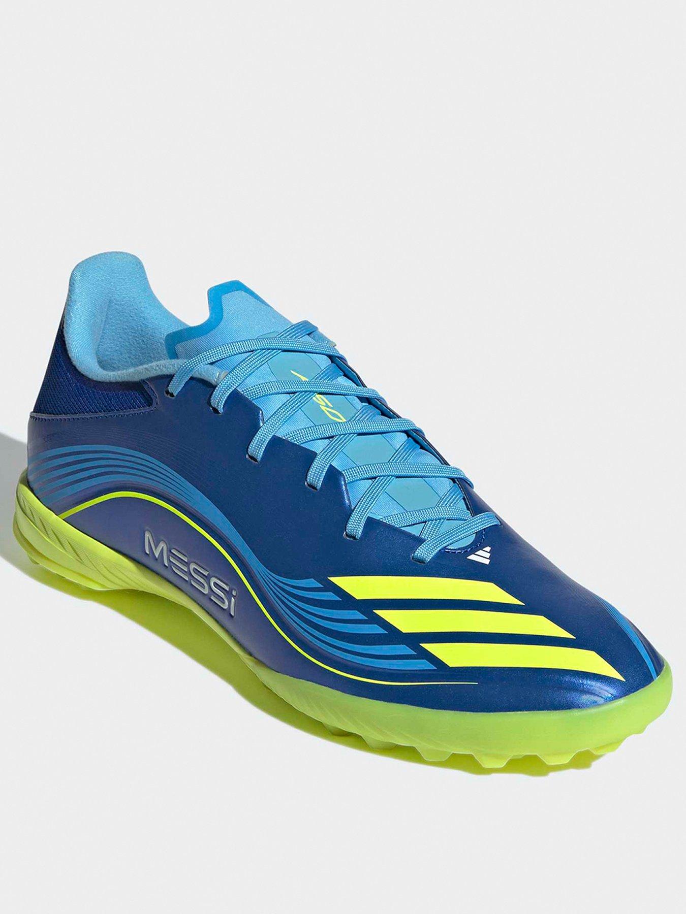 adidas Mens F50 Messi League Astro Turf Football Boots - Blue | Very