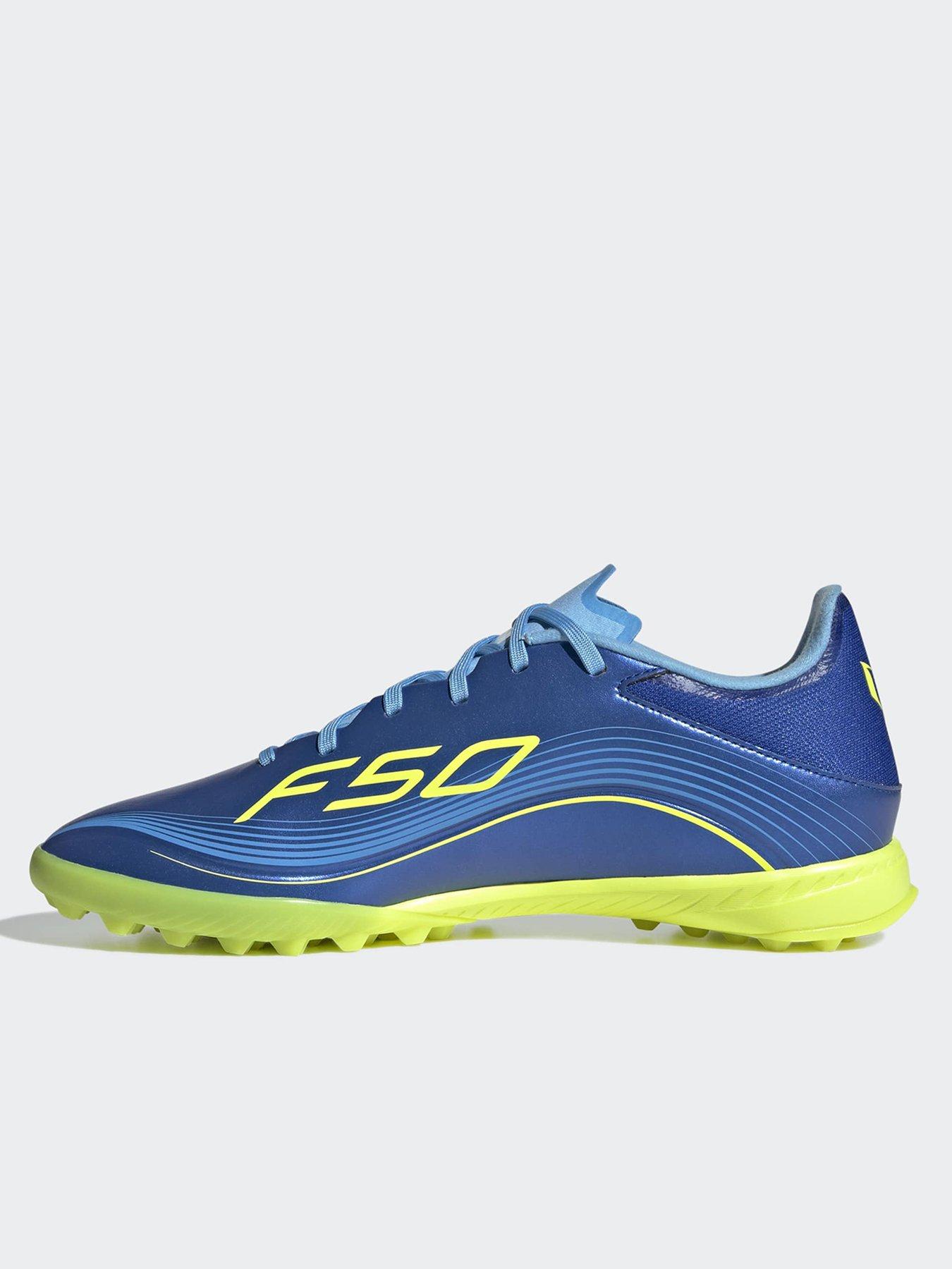 adidas Mens F50 Messi League Astro Turf Football Boots - Blue | Very