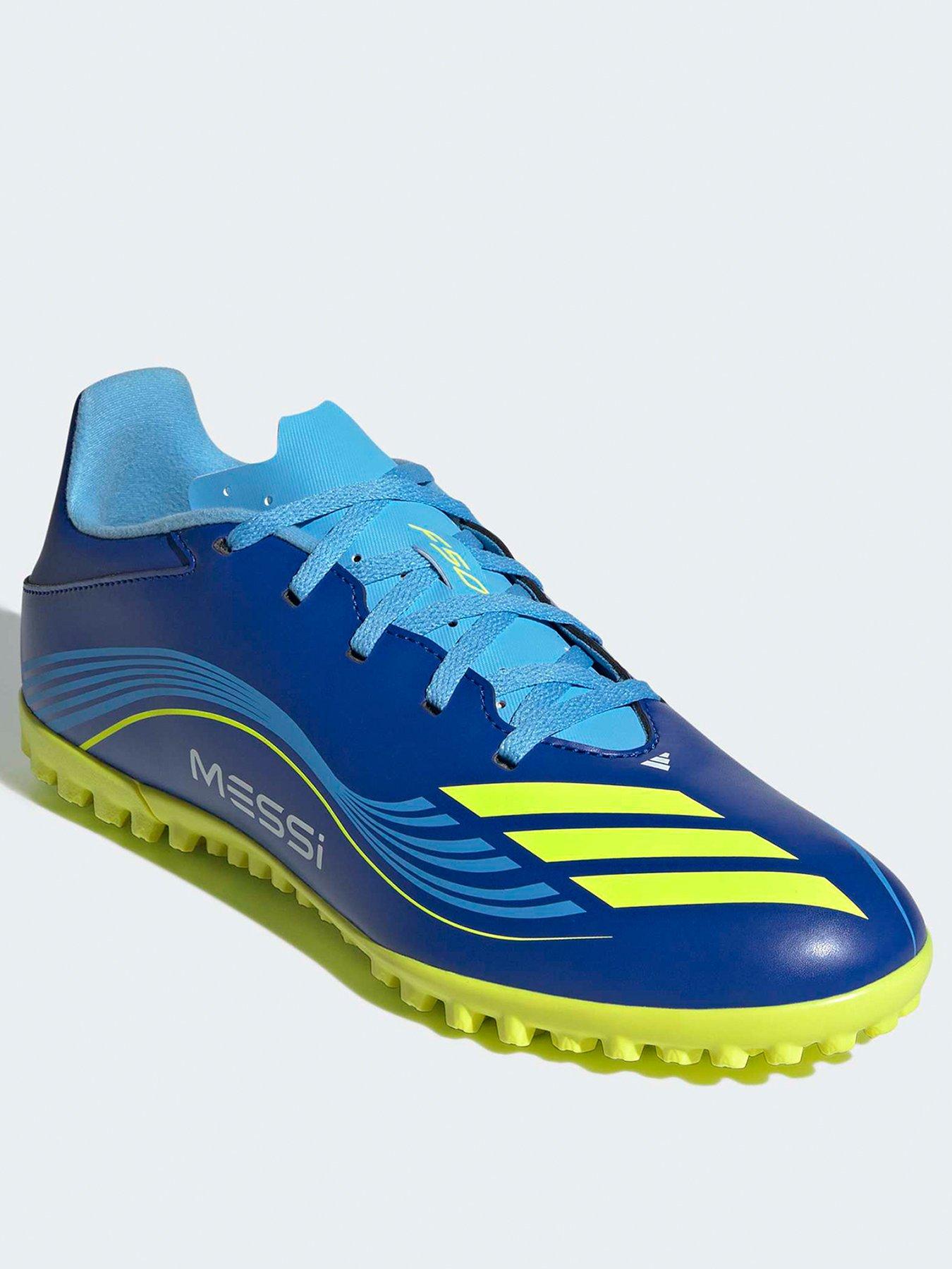 adidas Mens F50 Messi Club Astro Turf Football Boots - Blue | Very