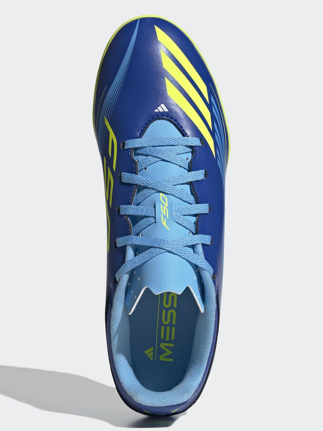 adidas Mens F50 Messi Club Astro Turf Football Boots - Blue | Very
