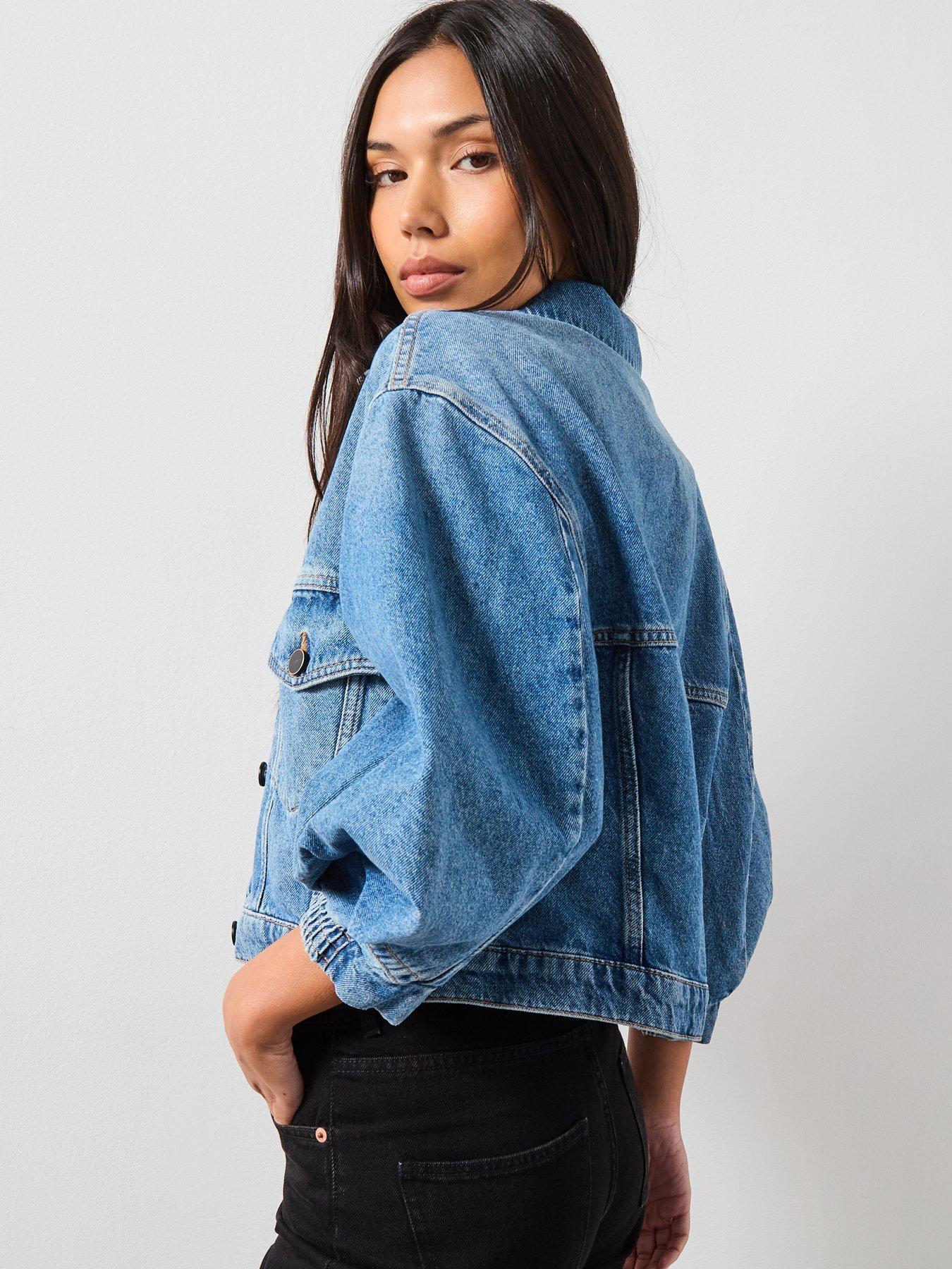 AllSaints Luca Denim Jacket - Light Wash | Very