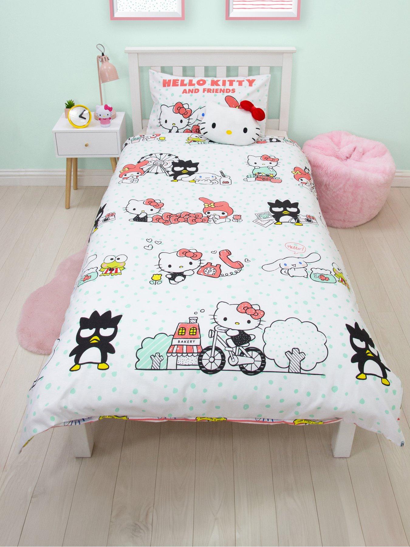 Duvet Covers | Double 4ft 6in | Hello Kitty | Bed Linen | Home & Garden ...