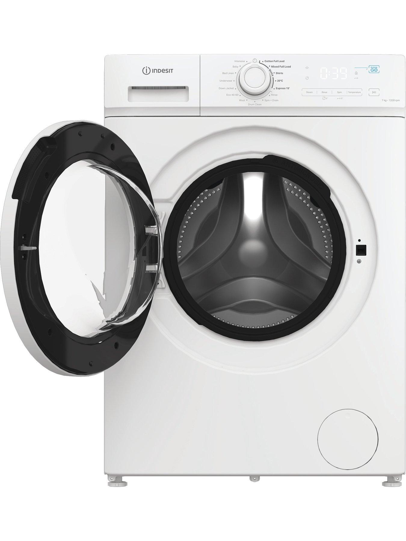 Indesit My Time IMA 762 MY TIME UK Washing Machine with steam - White ...