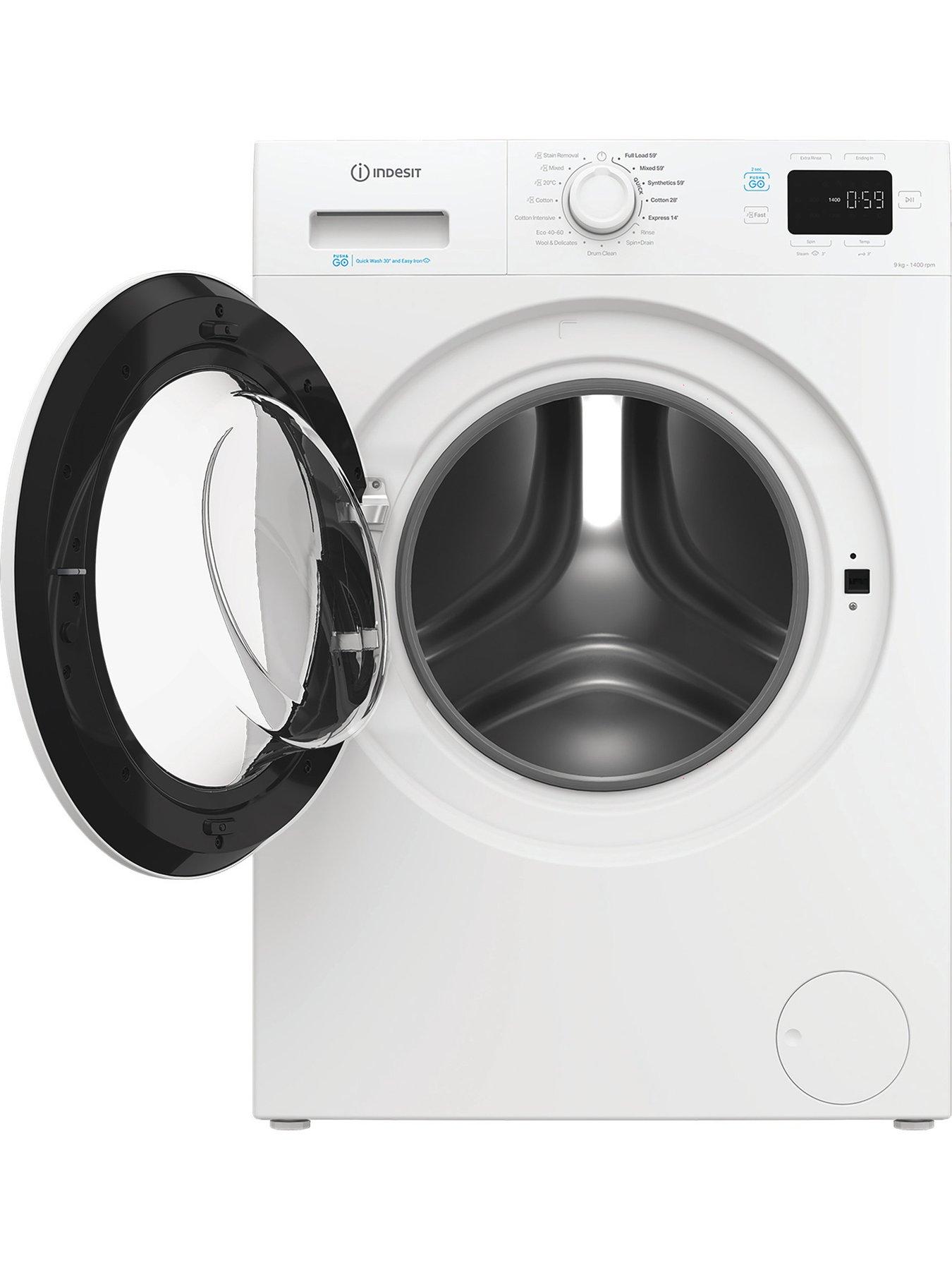 Indesit Push&Go IP 946 PUSH&GO UK 9KG Washing Machine - White | Very