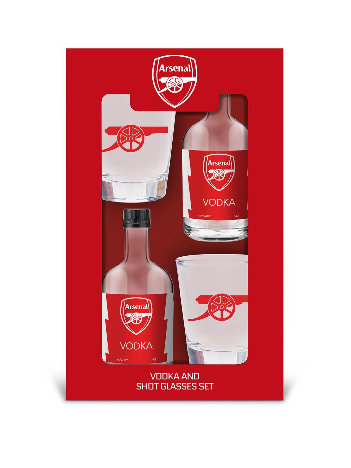 Arsenal Vodka & Shot Glasses | Very