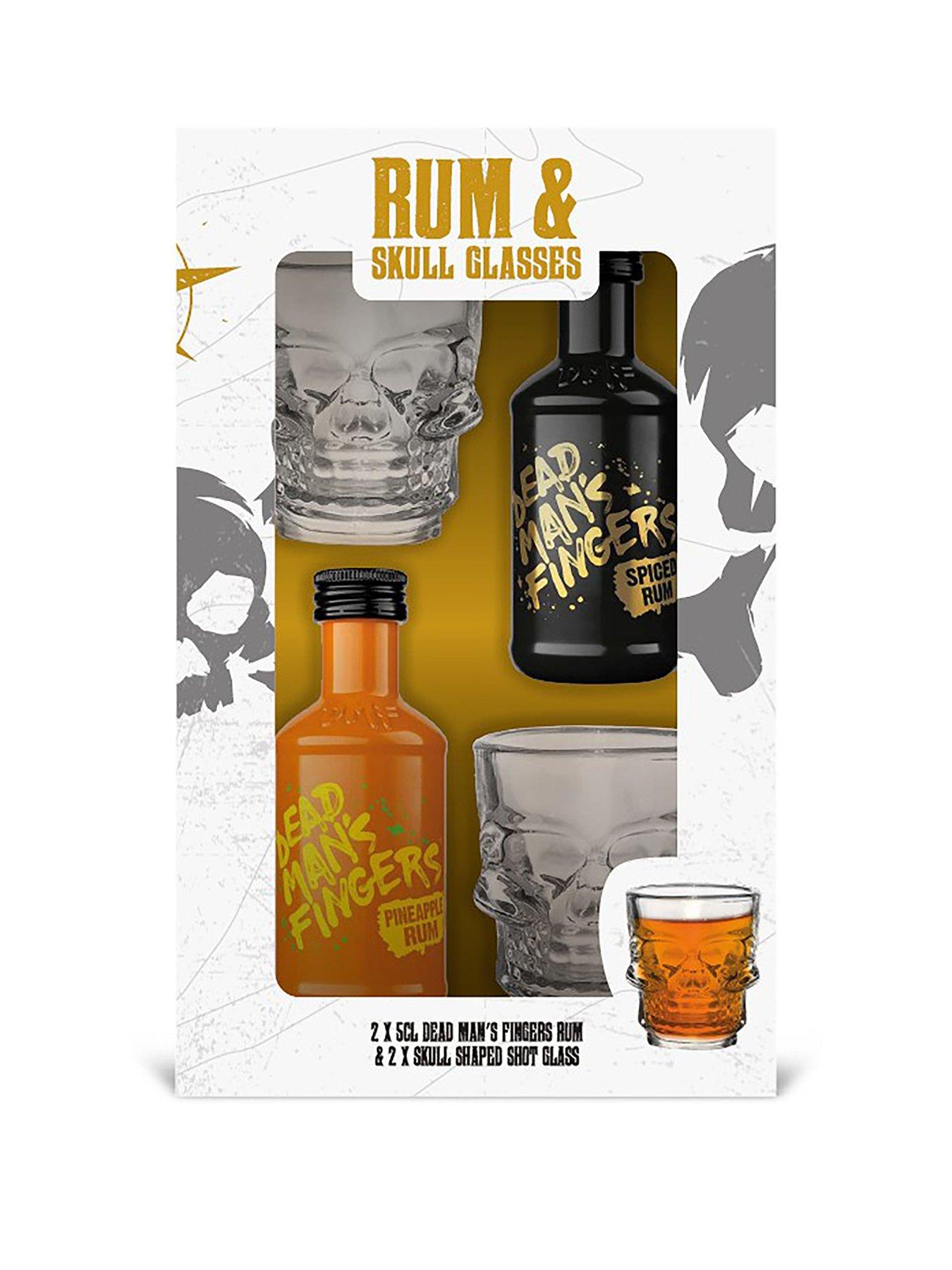 Dead Mans Finger Dead Man's Fingers Skull Shot Set - 2 x 5cl and 2 x ...