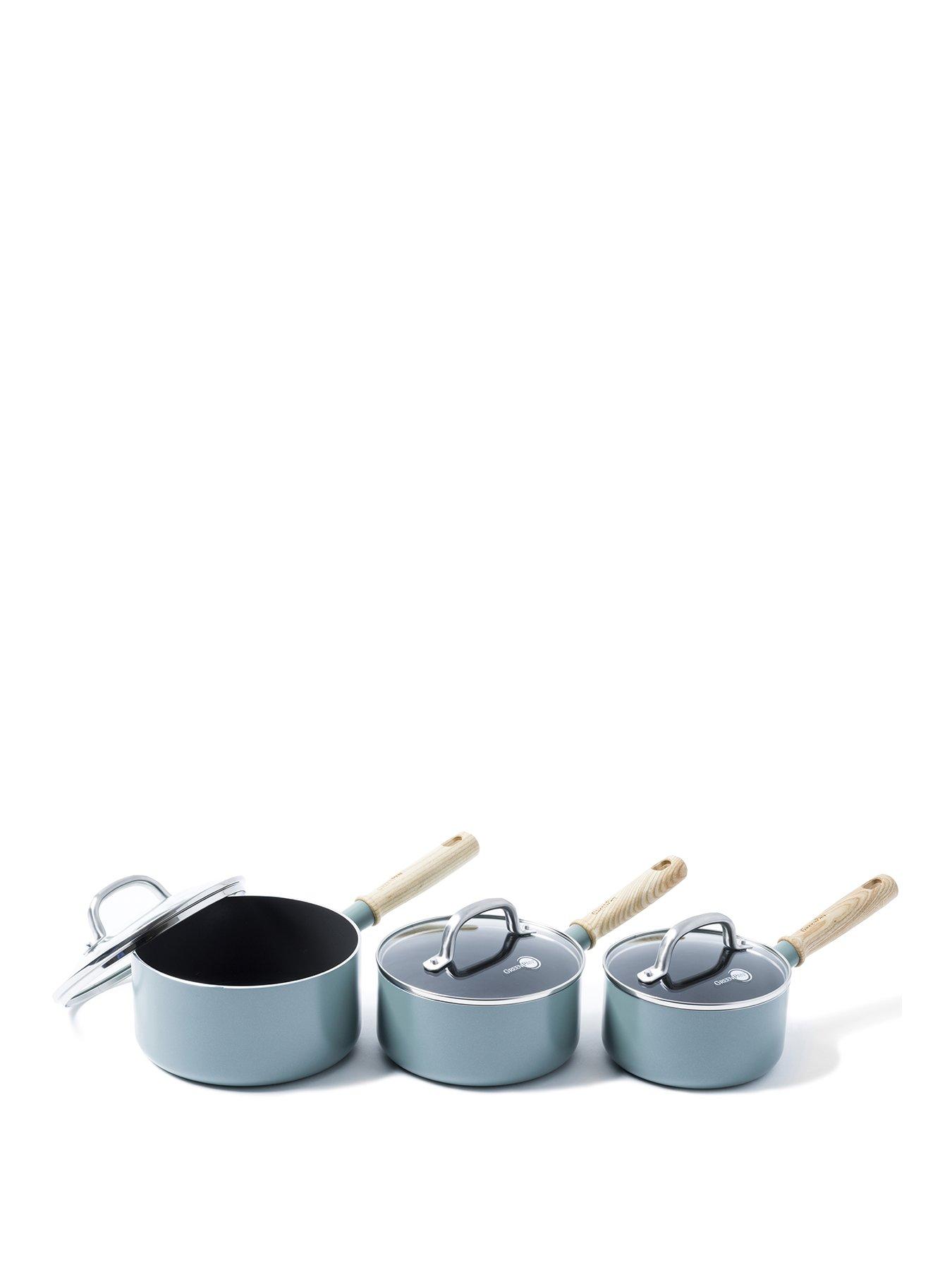 GreenPan Mayflower 3 Piece Pan Set | Very