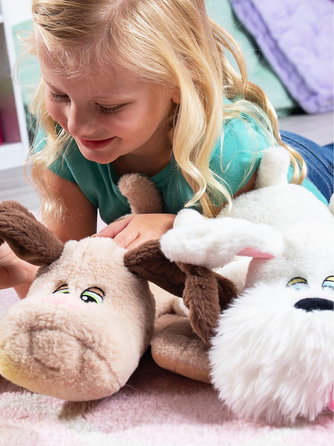 Pound Puppies Weighted Snuggles Plush - White | Very