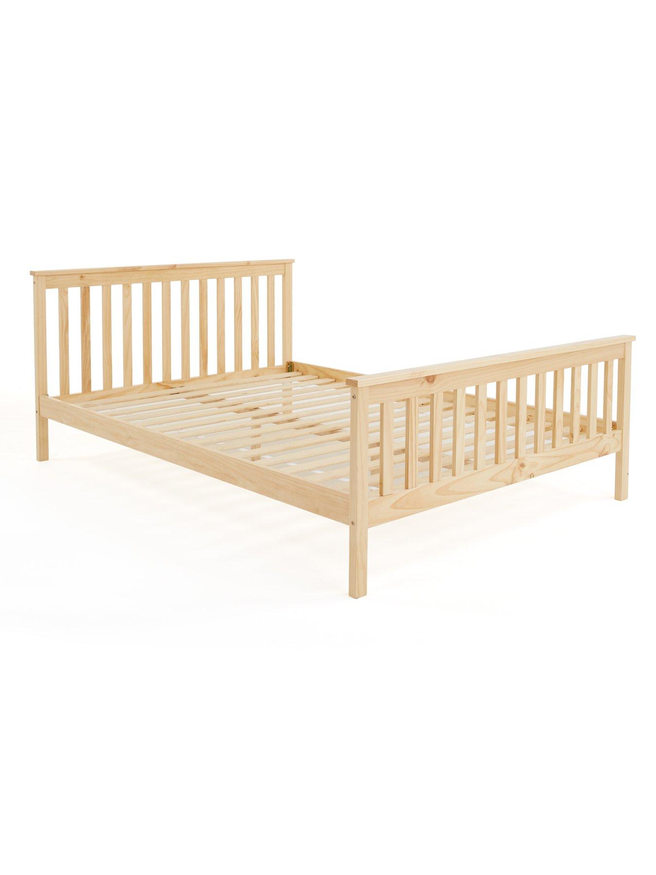 The Very Collection Dawson Wooden Bed Frame with Mattress Options (Buy ...