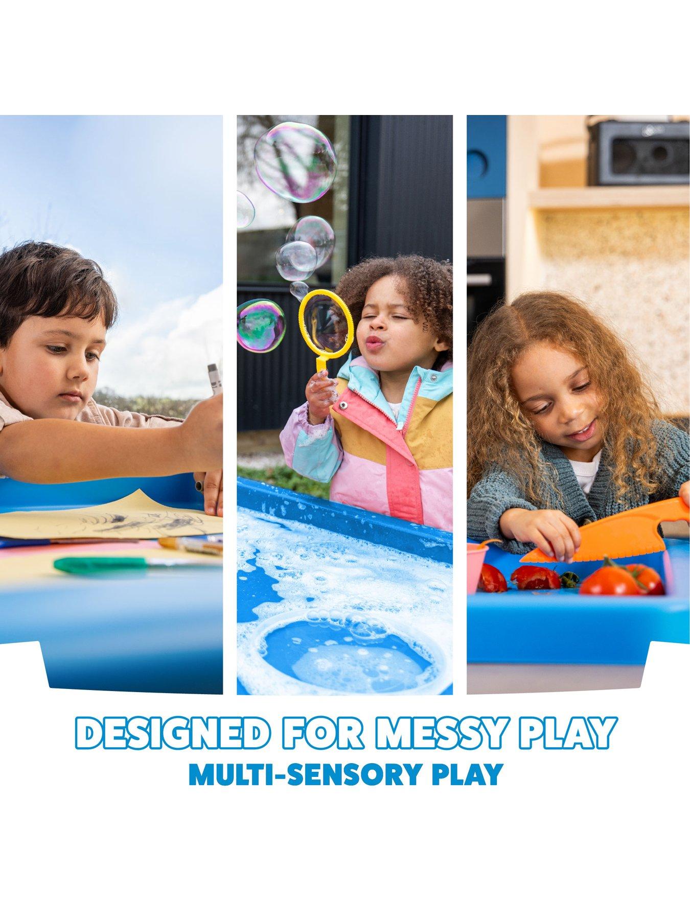 Toyrific Play Tray Messy Table for Indoor and Outdoor Play - Blue | Very