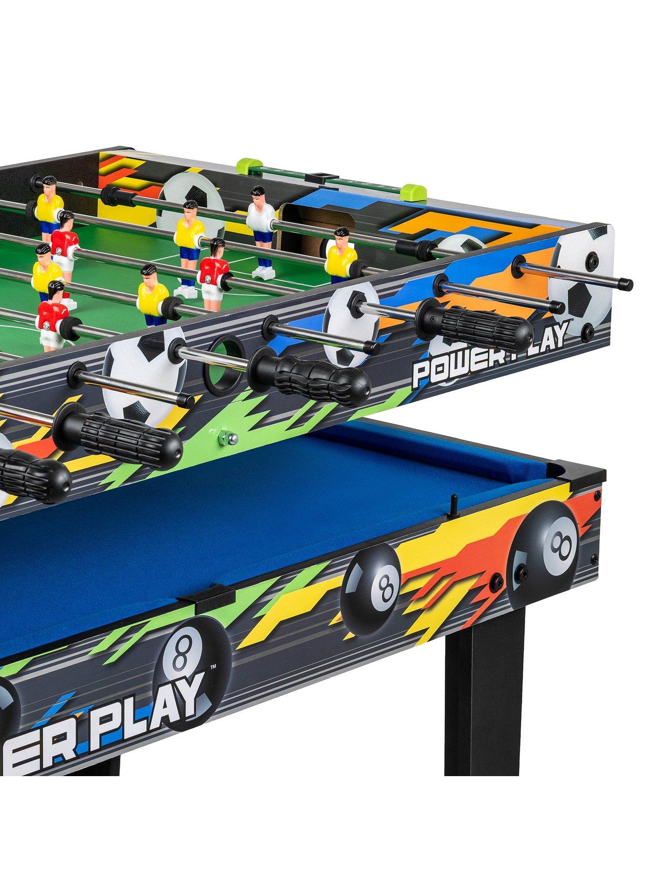 Powerplay 3ft 10 in 1 Game Table - Pool, Football, Pickleball | Very