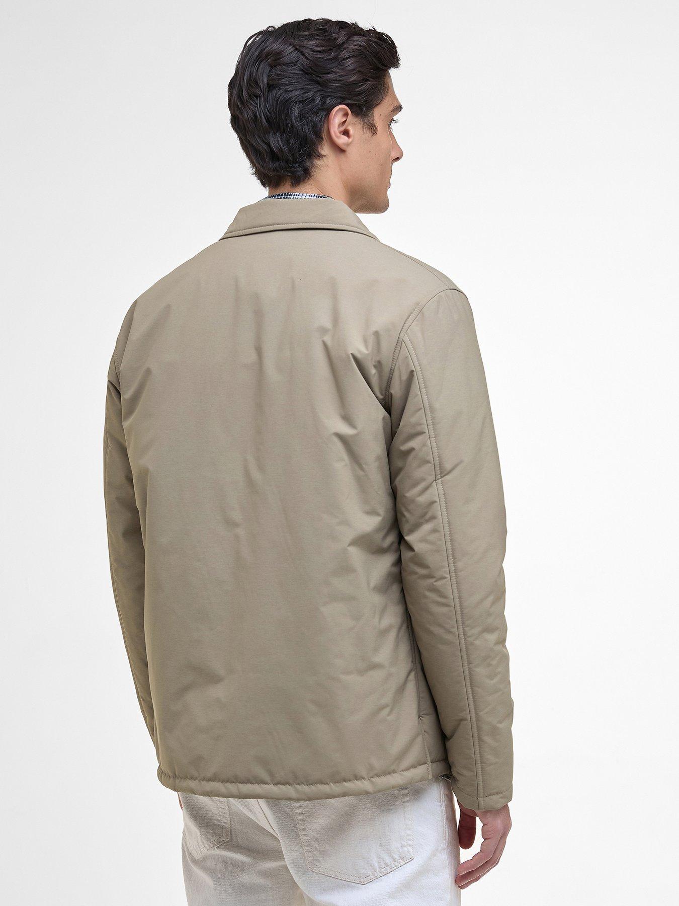 Barbour International Quilted Zip Through Jacket - Beige | Very