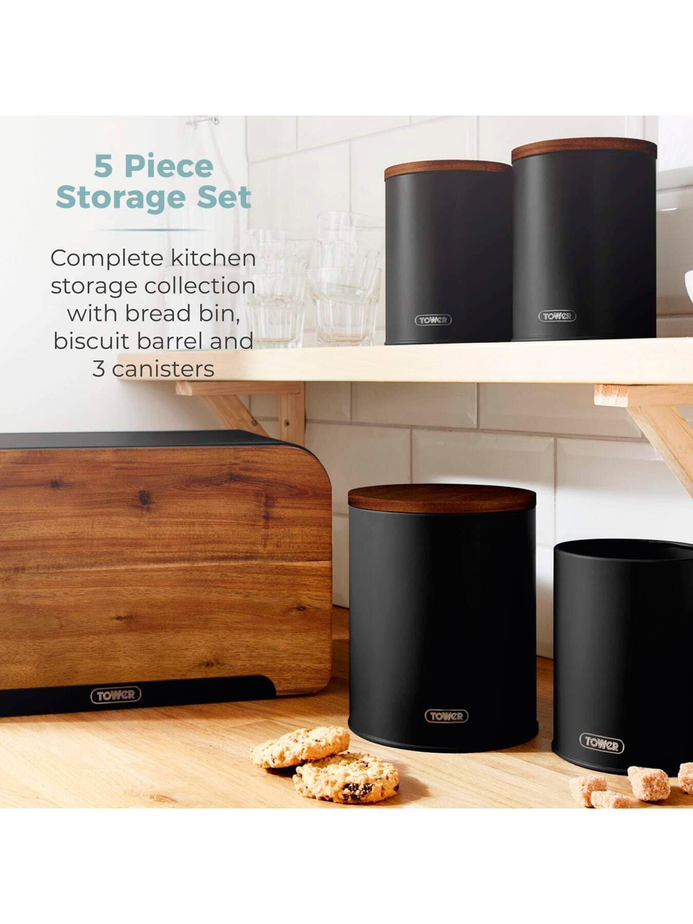 Tower Scandi 5 Piece Storage Set | Very