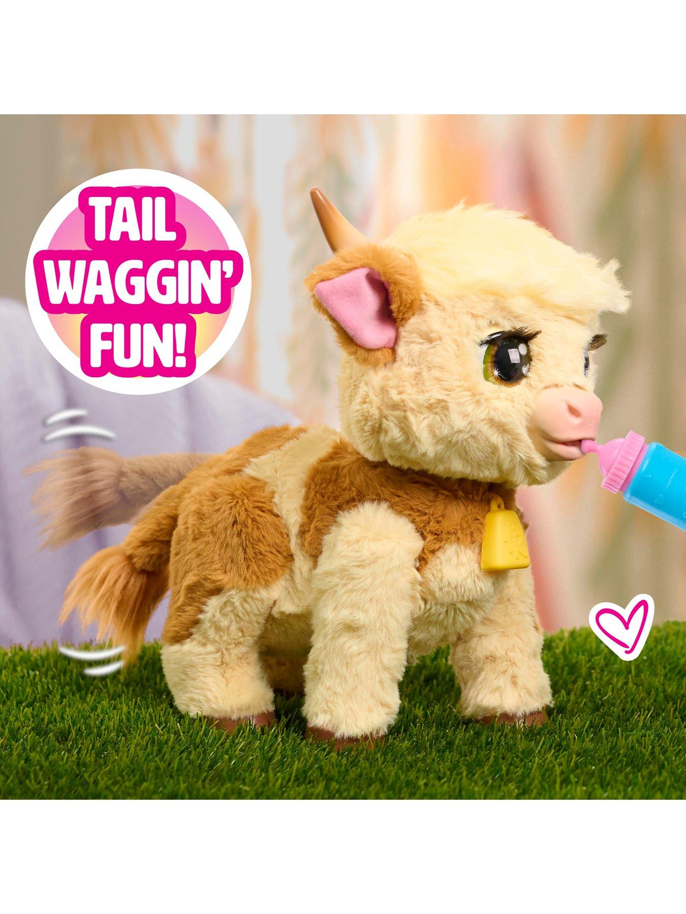 FurReal Friends FurReal Plush Toy Interactive Pet Maggie the Feed ...
