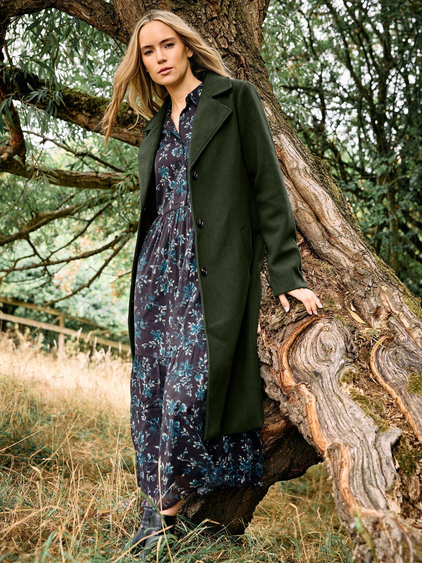 Womens Green Long Tall Sally Coats And Jackets - Very