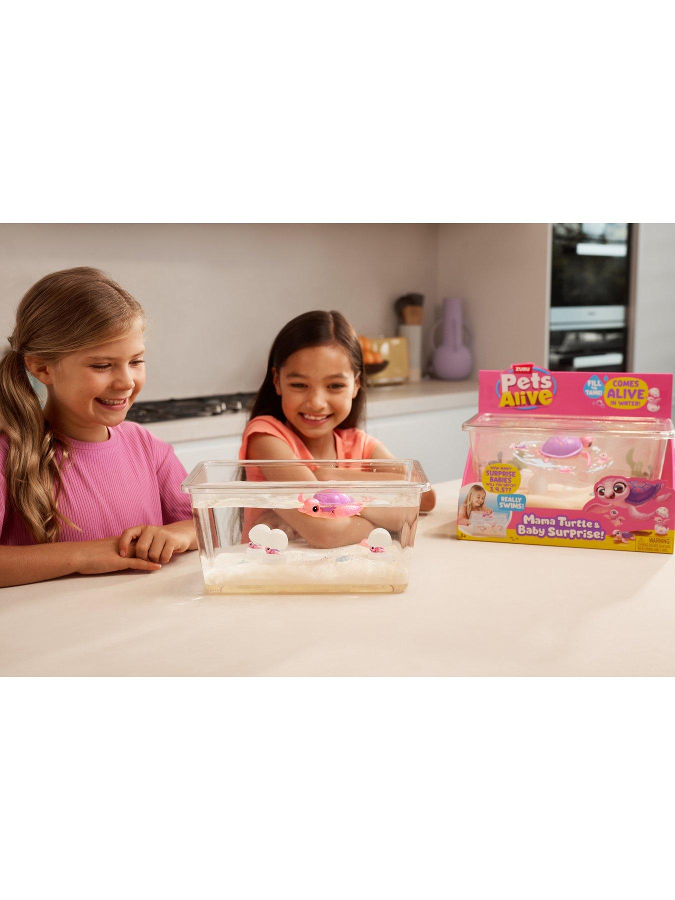 Zuru Pets Alive Mama & Baby Surprise Mama Turtle Playset | Very