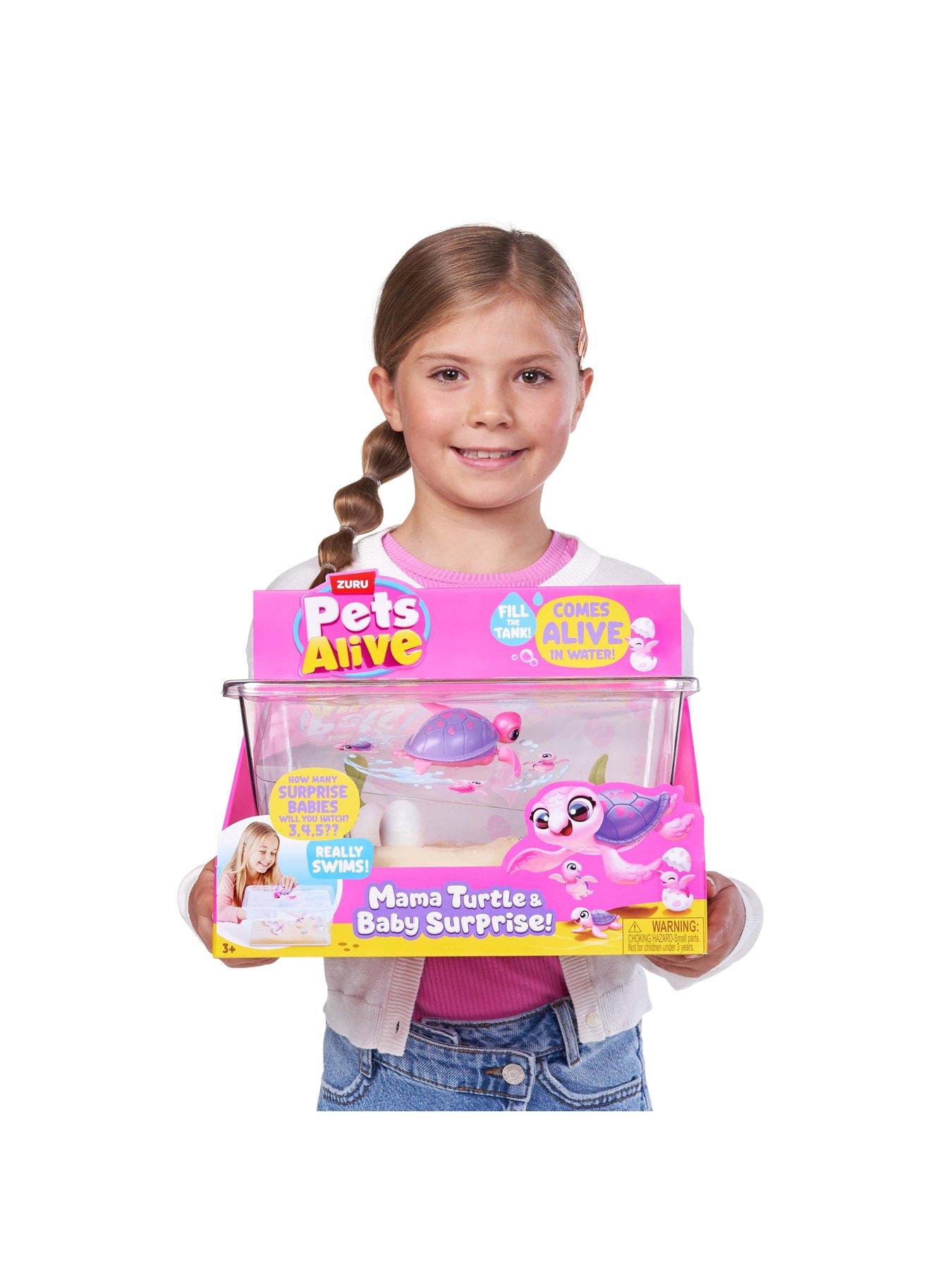Zuru Pets Alive Mama & Baby Surprise Mama Turtle Playset | Very