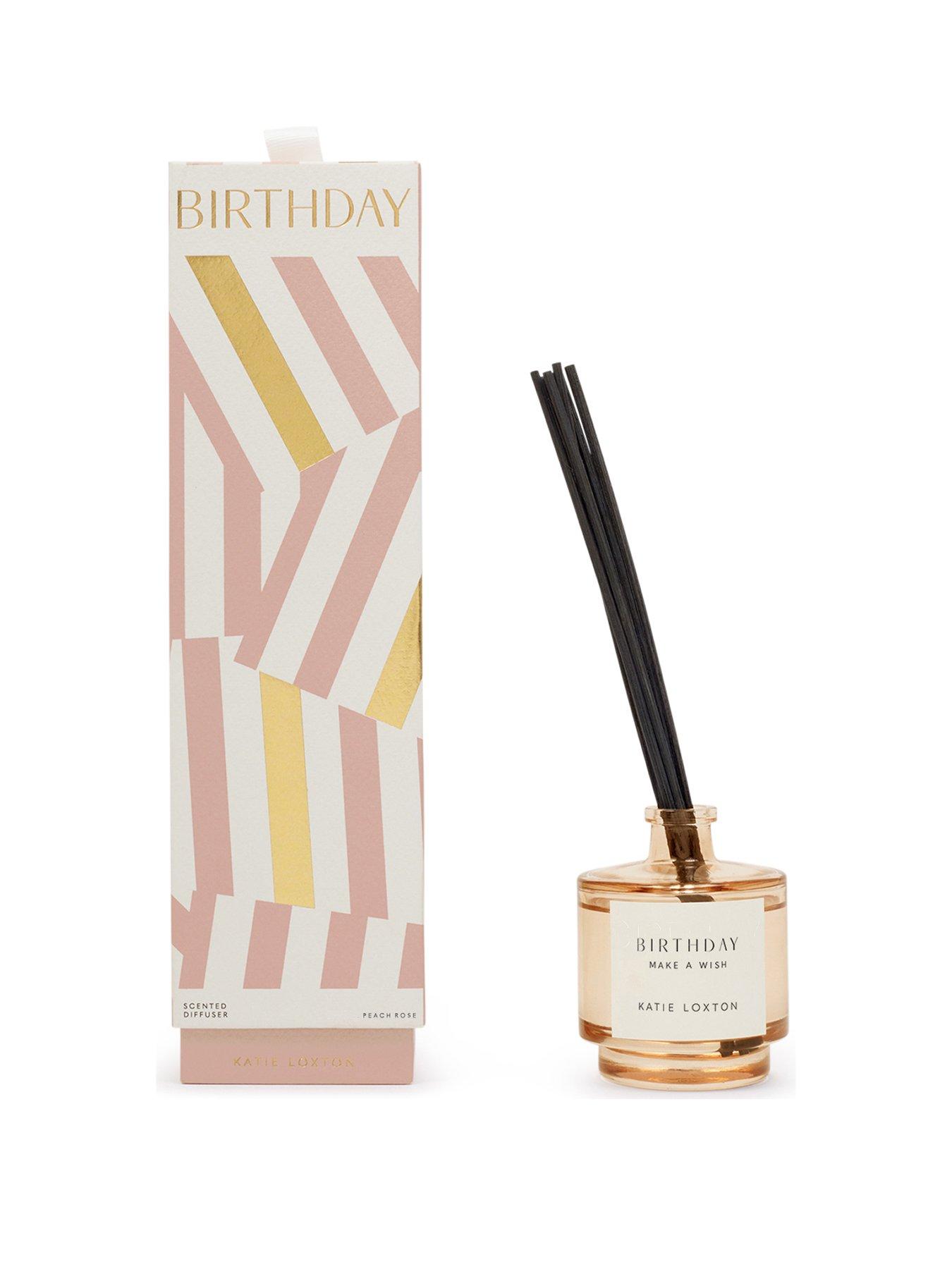 Katie Loxton SENTIMENT REED DIFFUSER , BIRTHDAY , Peach Rose and Sweet ...