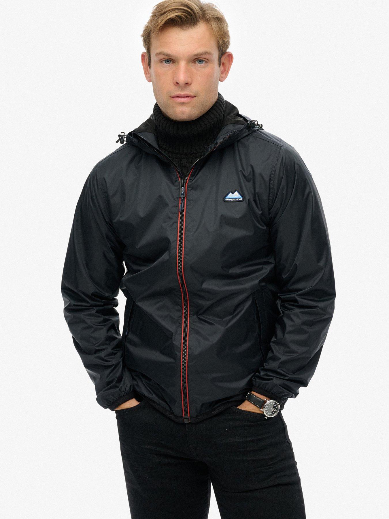 Superdry Essential Tri Windbreaker Jacket - Navy | Very