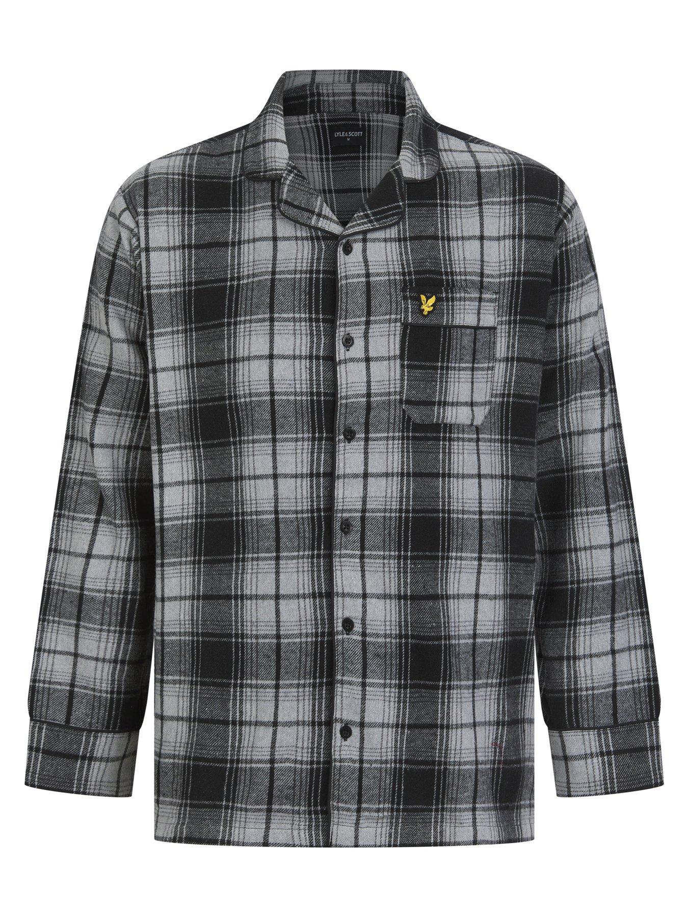 Lyle & Scott Lyle & Scott Julian Check Pyjama Set - Black | Very