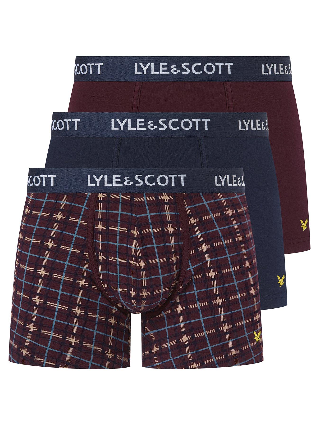 Lyle & Scott Lyle & Scott Maguire 3 Pack Boxer Set - Multi | Very