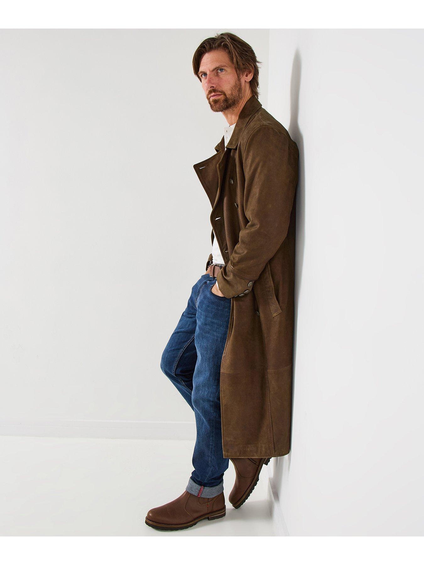 Joe Browns Leather Military Overcoat | Very