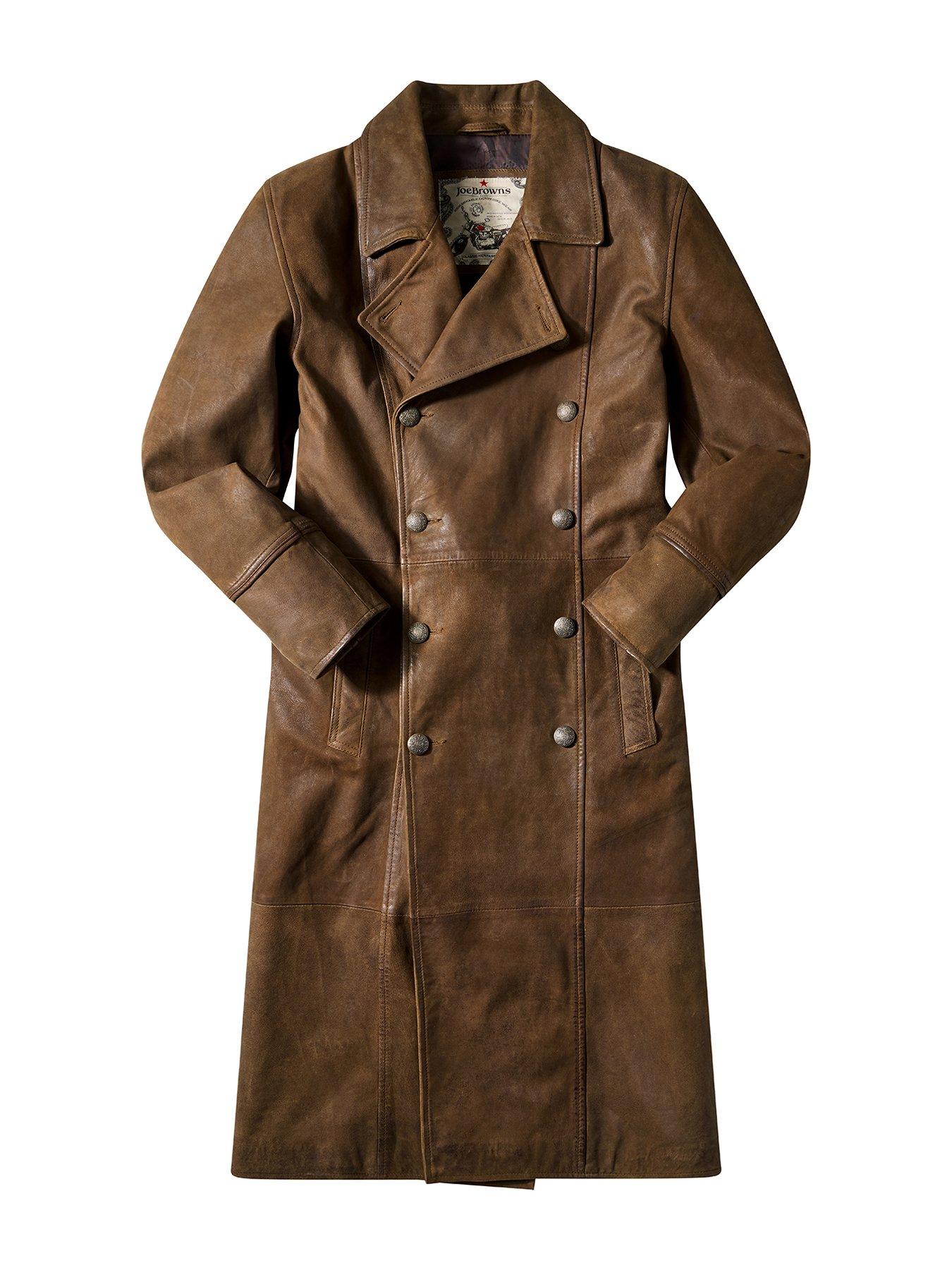 Joe Browns Leather Military Overcoat | Very