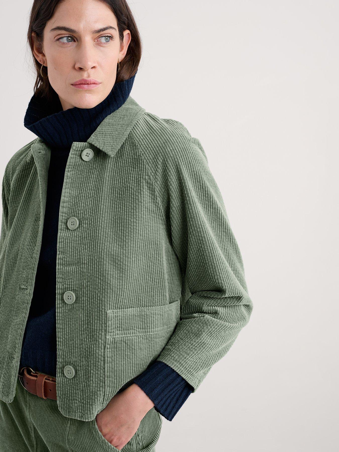 Seasalt Cornwall Ocean Mist Jacket - Green | Very