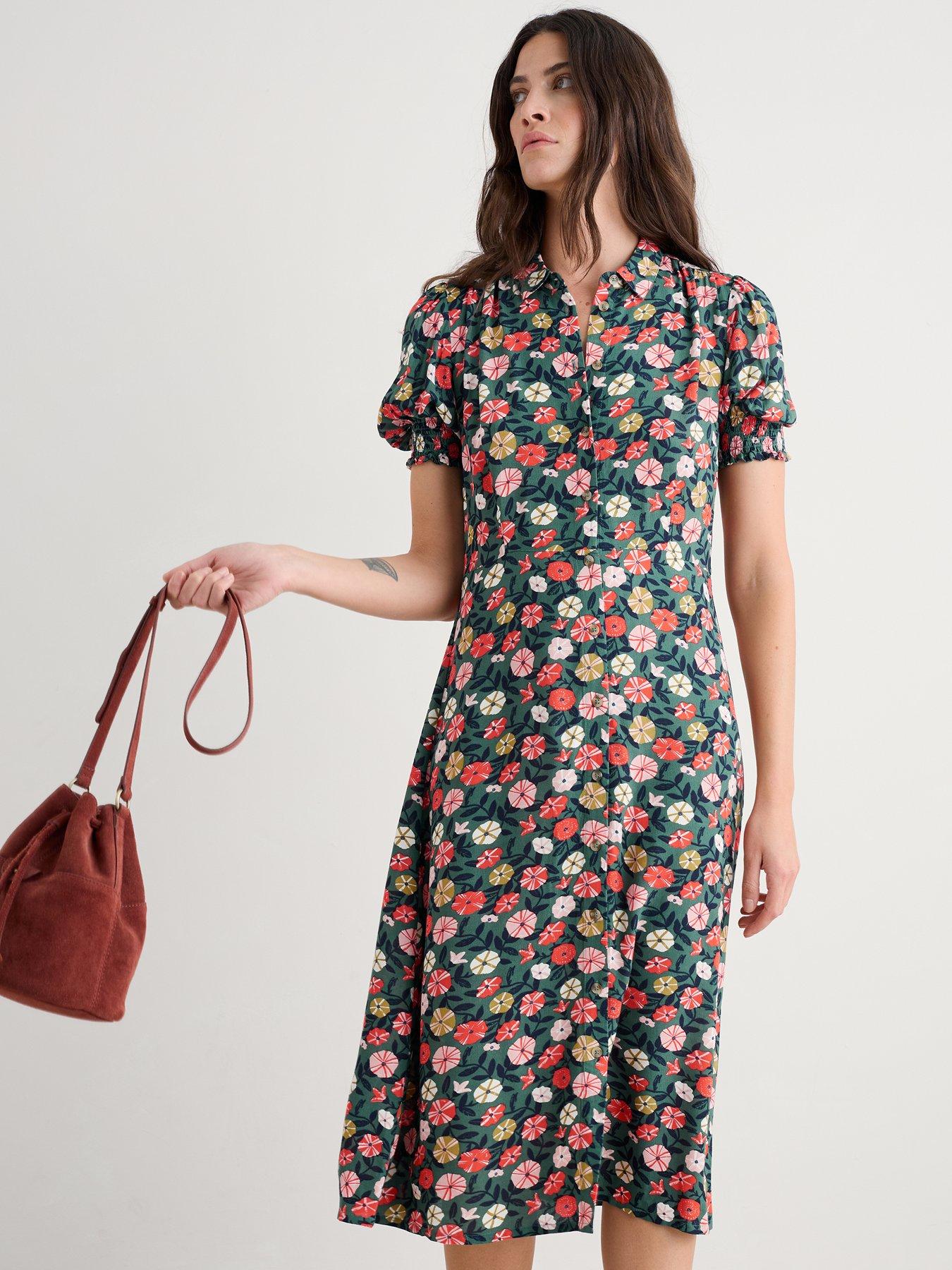 Seasalt Cornwall Bridget Dress - Multi | Very