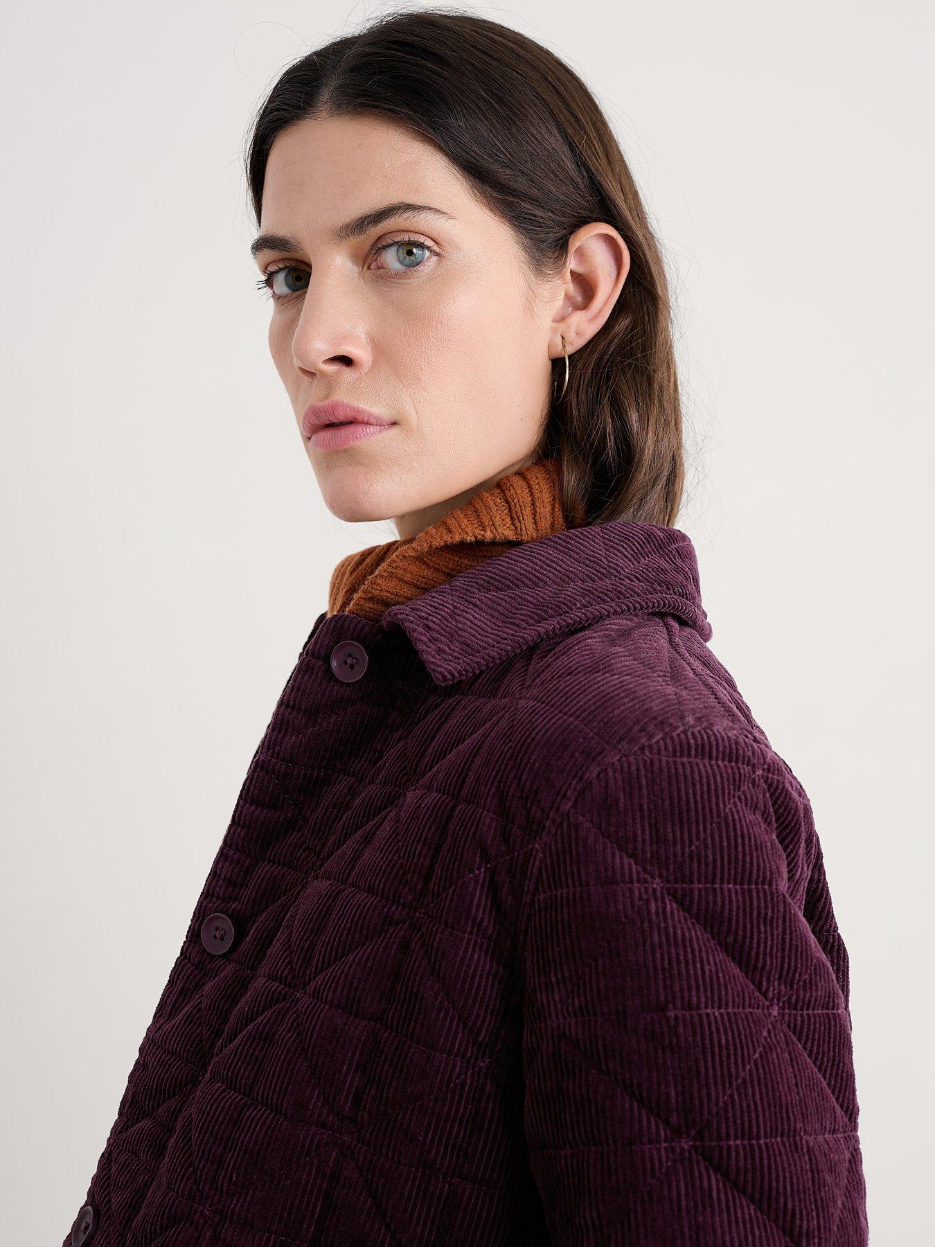 Seasalt Cornwall Incoming Tide Jacket - Dark Hellebore - Black | Very