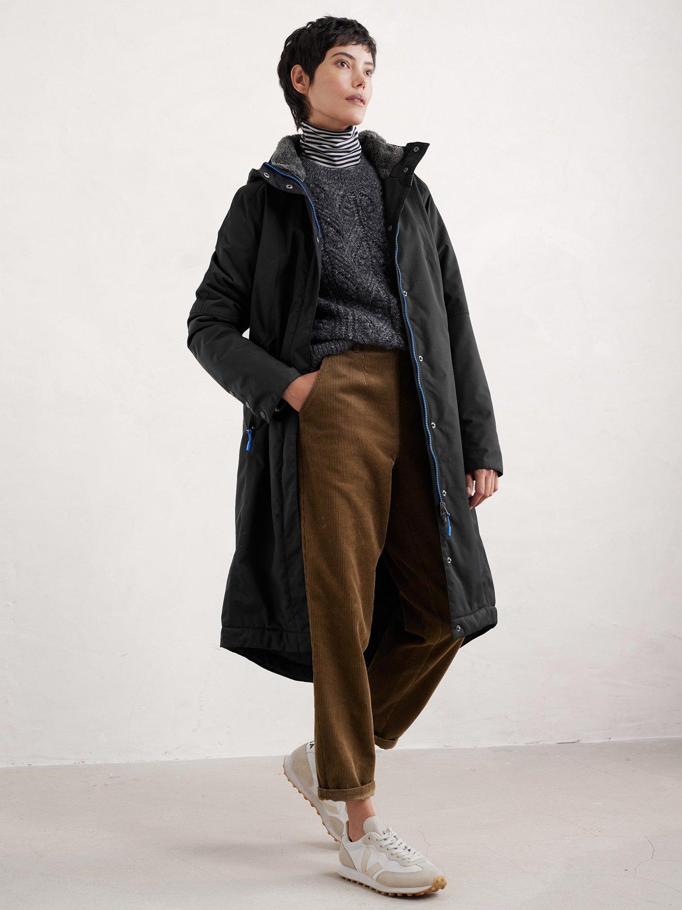 Seasalt Cornwall Janelle Coat - Black | Very