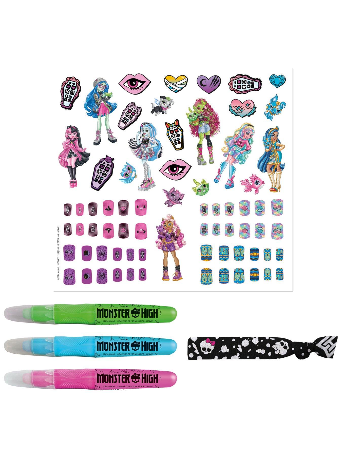 Monster High Glitter Tattoos, Nail & Hair Set | Very