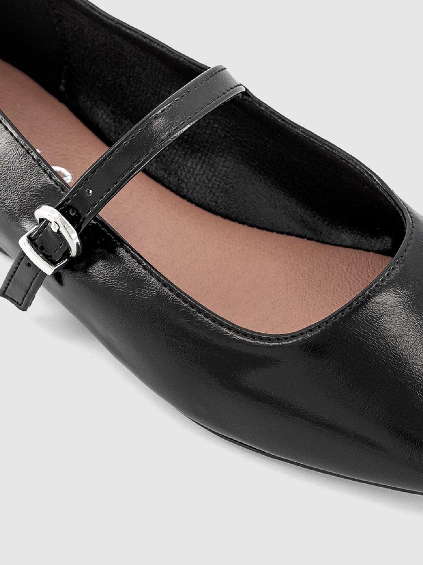 OFFICE Flourish Mary Jane Ballerina - Black | Very