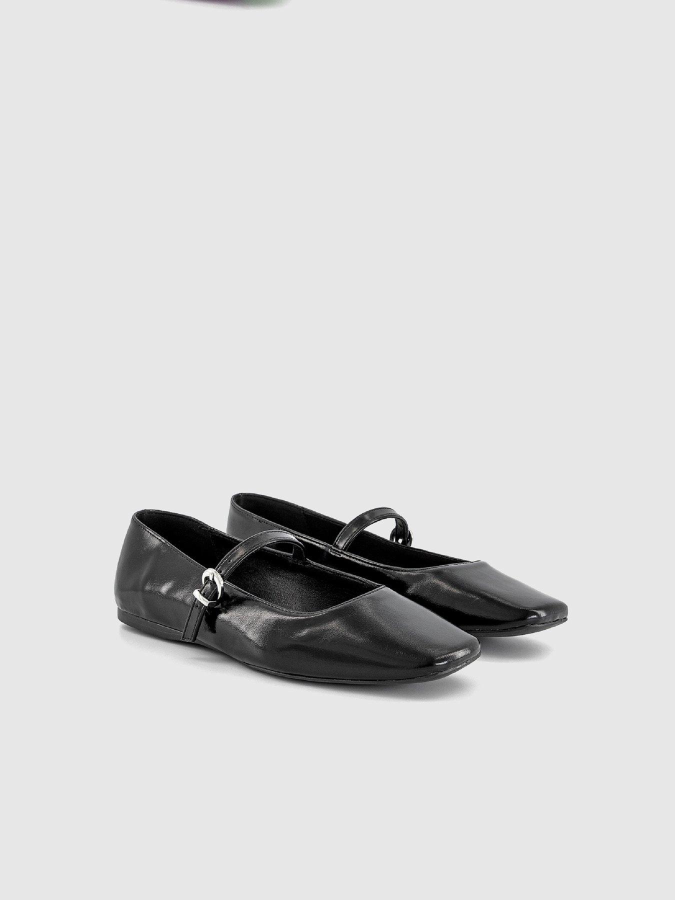 OFFICE Flourish Mary Jane Ballerina - Black | Very